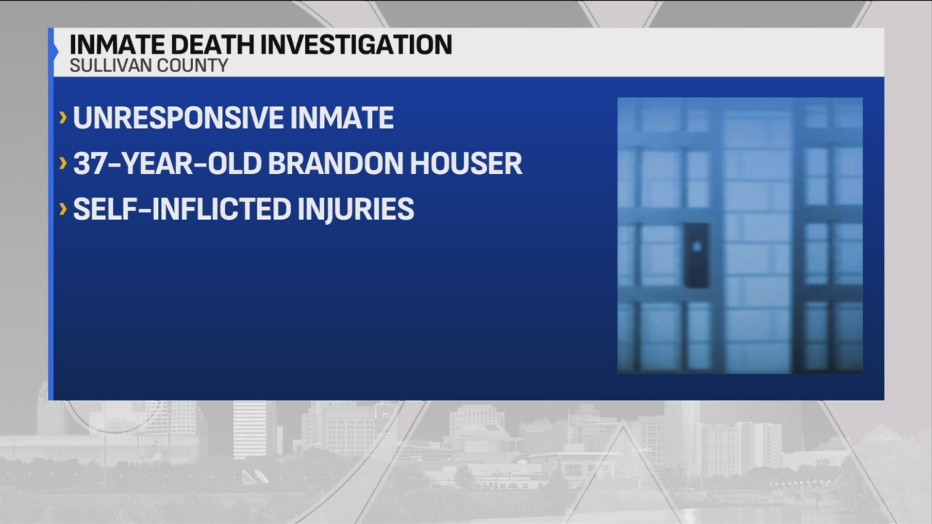 Sullivan inmate identified following death investigation – Fox 59