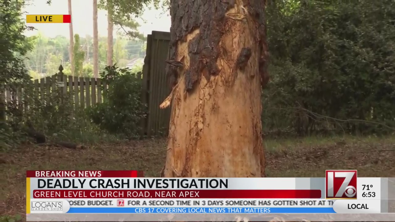 19-year-old dead after car crashed into tree near Apex, NCSHP says ...
