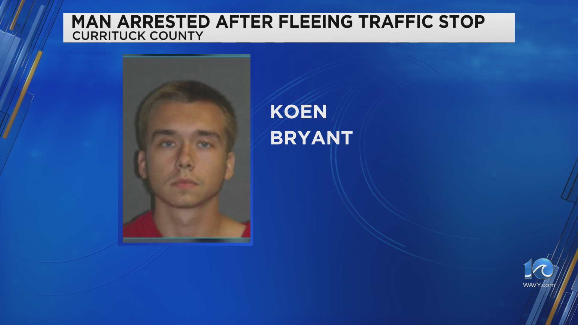 Man arrested after fleeing traffic stop – WAVY.com