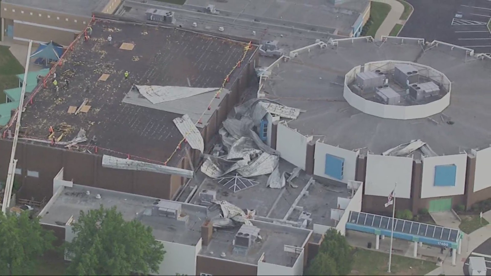 Brook Park Rec Center daylight damage – Fox 8 Cleveland WJW