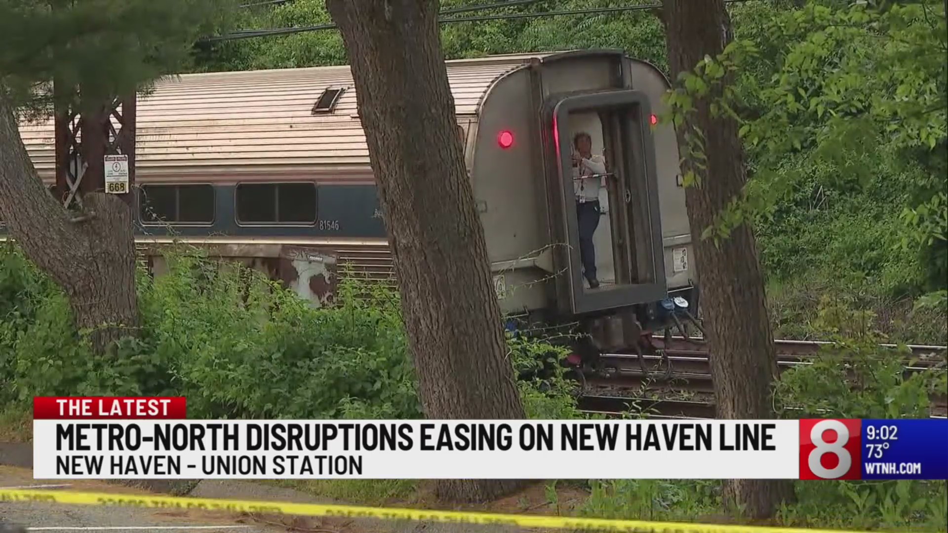 Some Metro North New Haven line trains canceled due to downed power ...