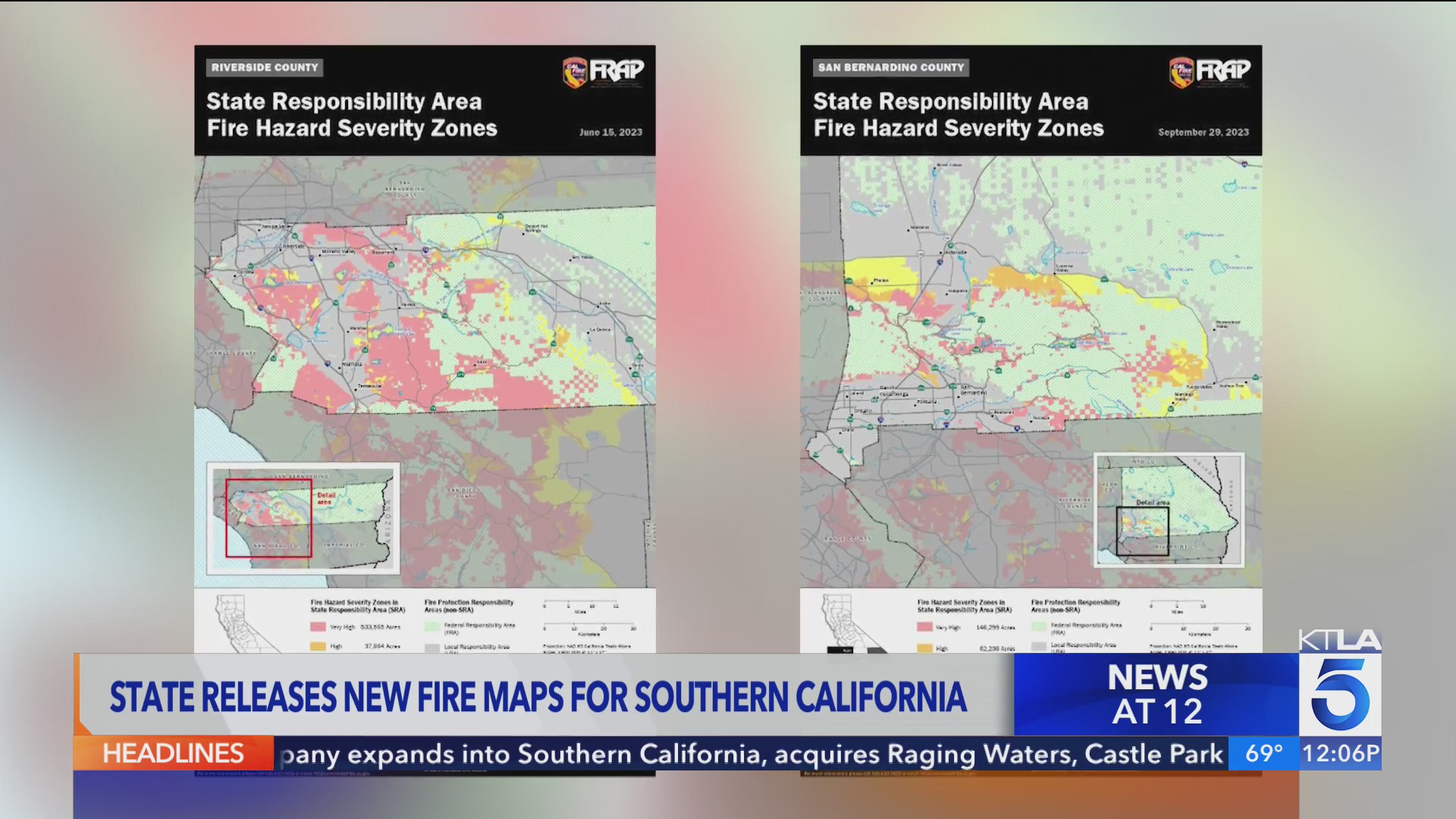 Officials release new fire hazard maps for Southern California – KTLA