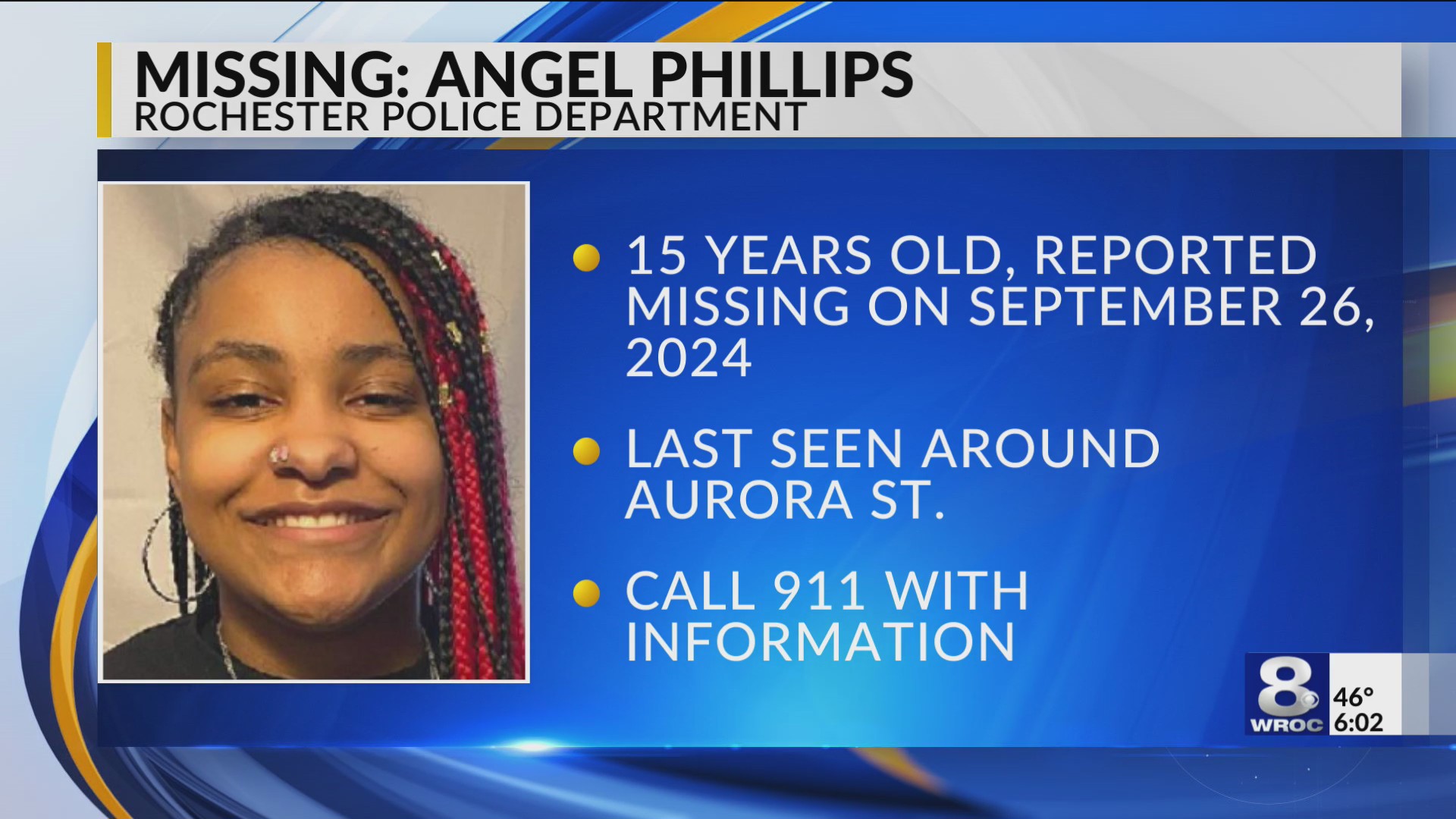 Missing teen: Have you seen Angel Phillips? – RochesterFirst