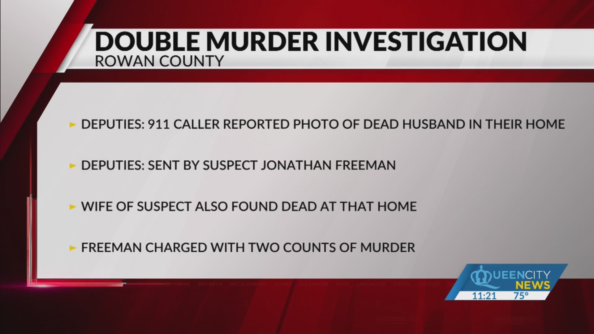 Man charged with murder after killing wife, man in Rowan County – WSPA ...