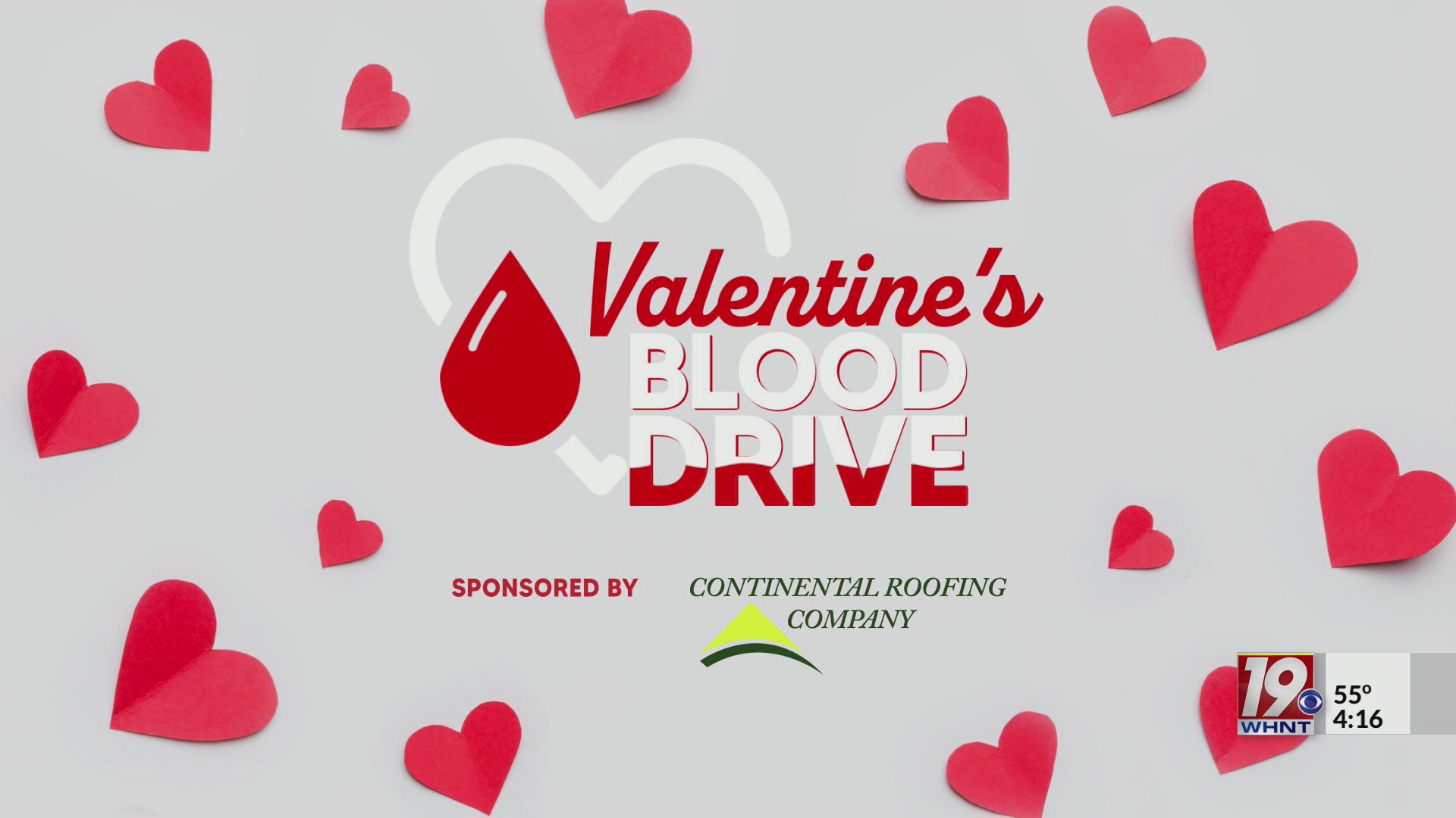 Valentine’s Day Blood Drive | Feb. 14, 2025 | News 19 at 4 p.m. – WHNT.com