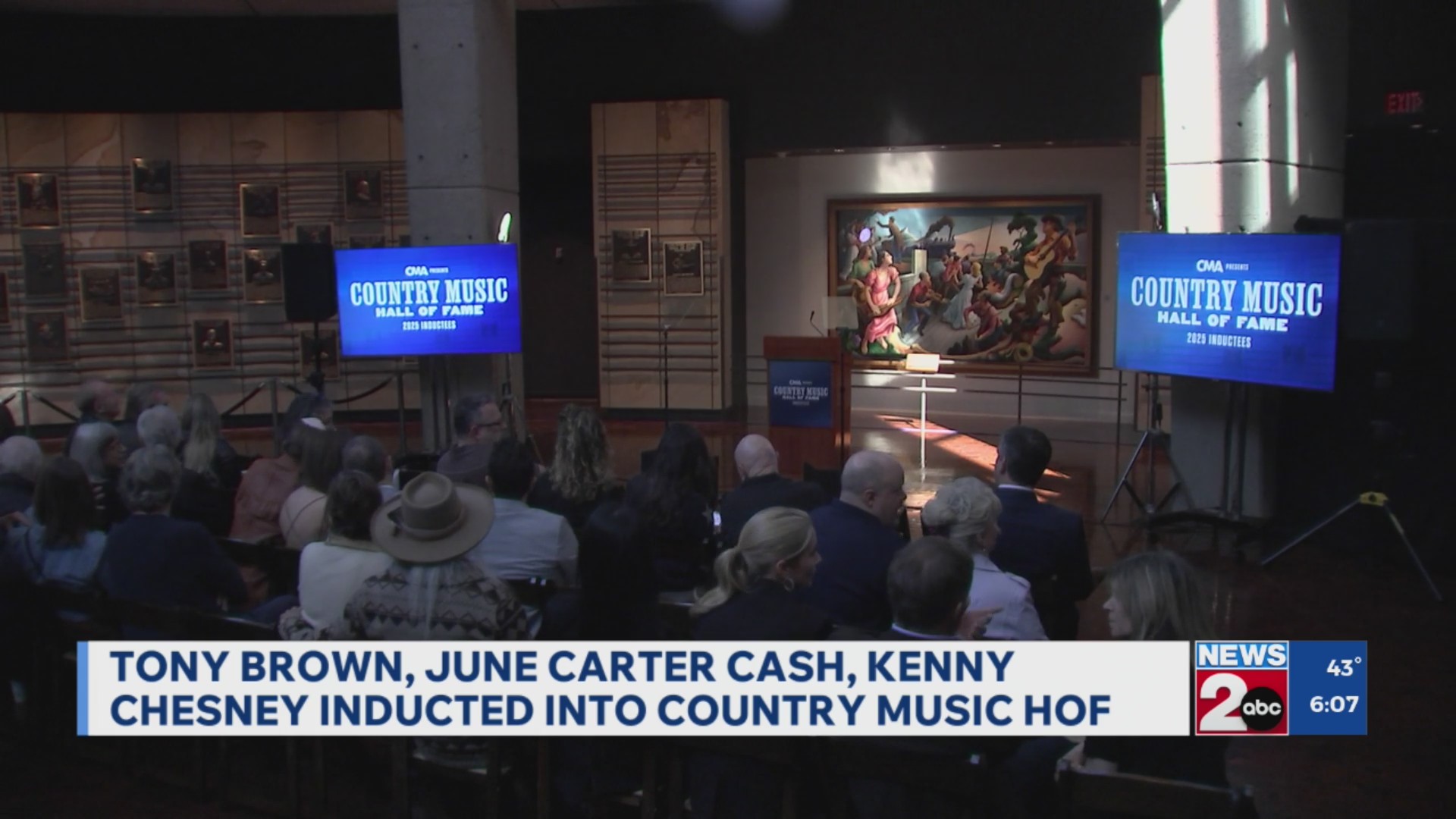 Kenny Chesney, more inducted into Country Music Hall of Fame – WKRN News 2