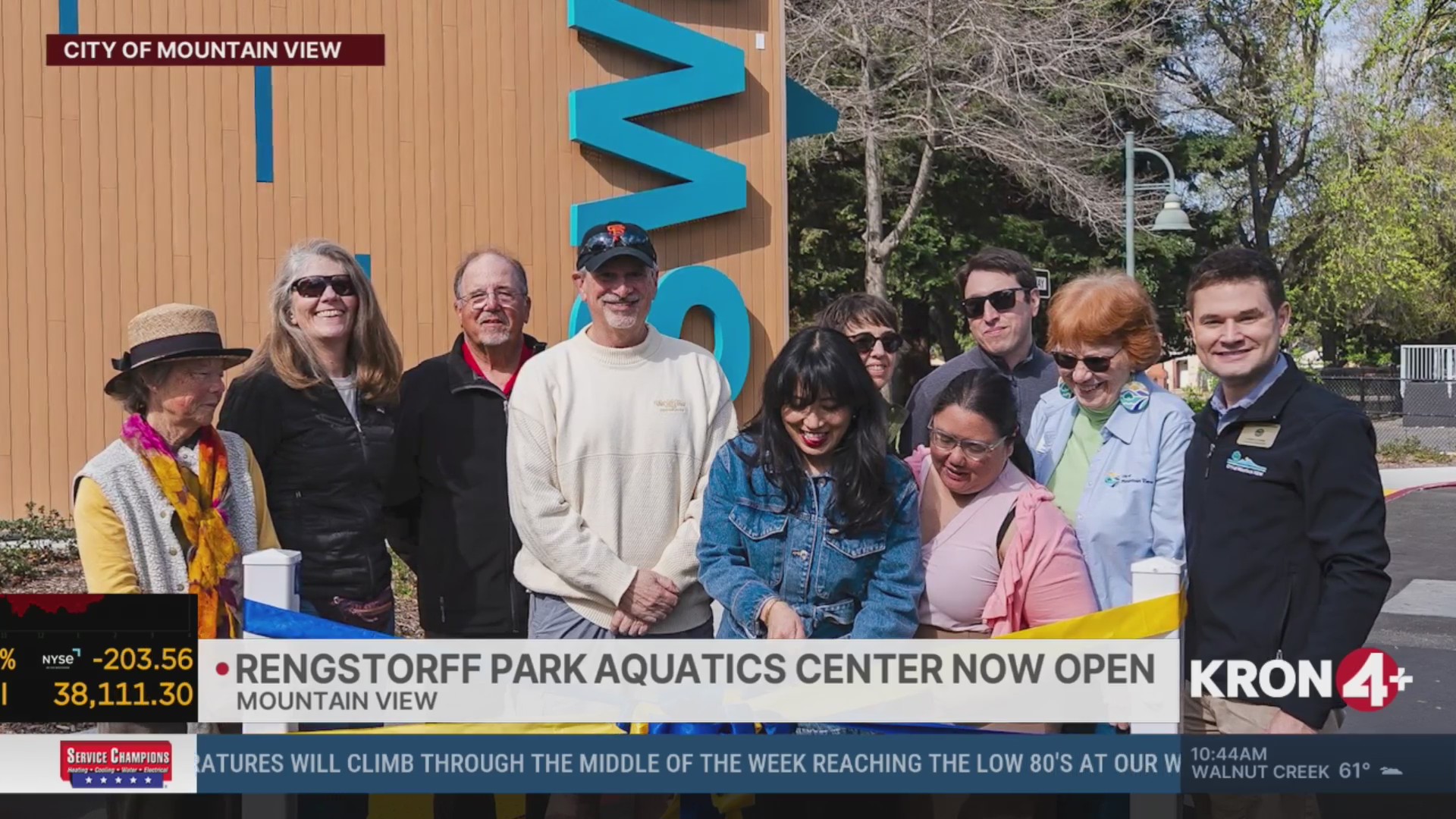 Rengstorff Park Aquatics Center opens in Mountain View – KRON4