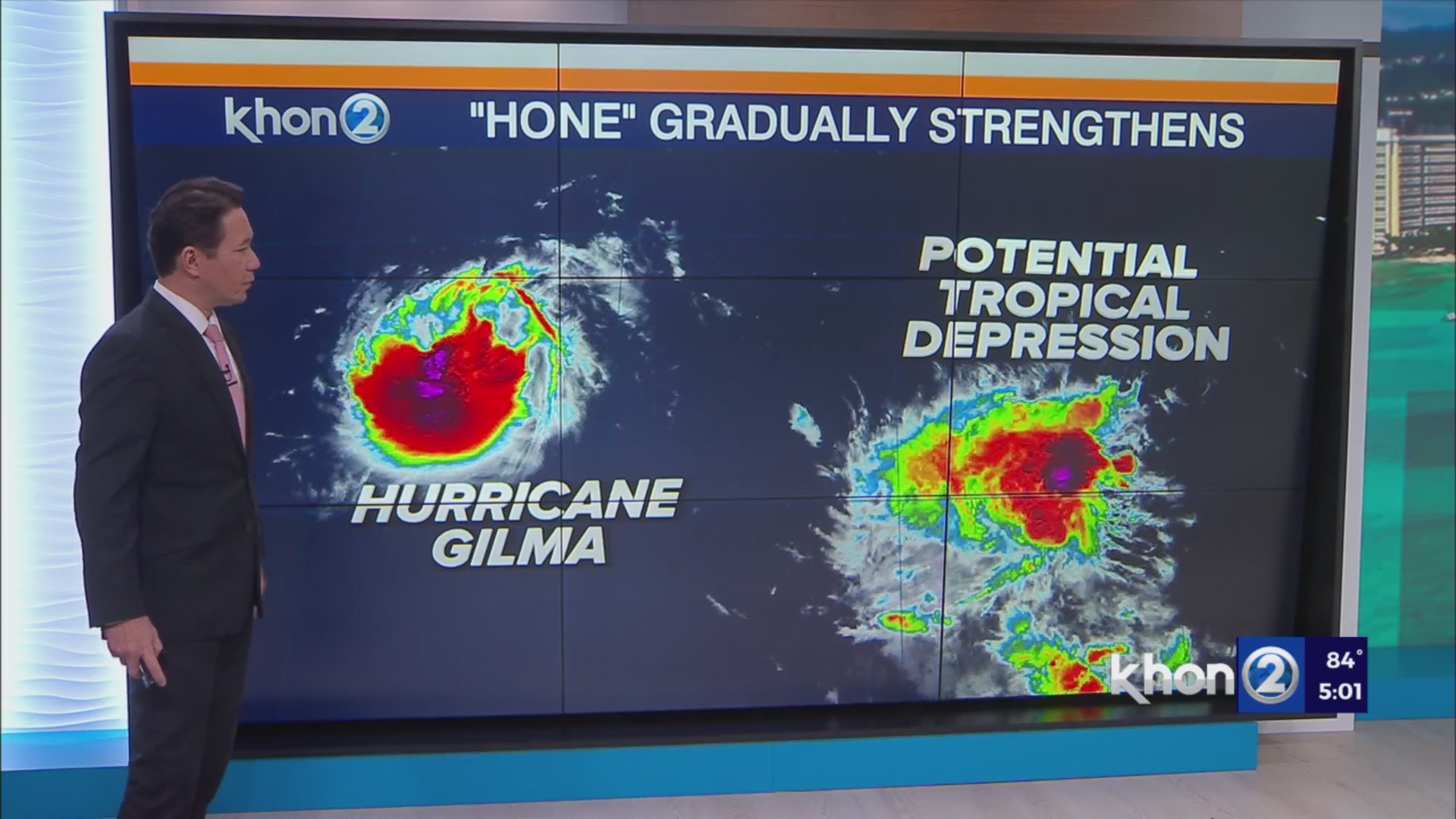 Hawaii County under TS warning, Hone could become hurricane Sunday – KHON2