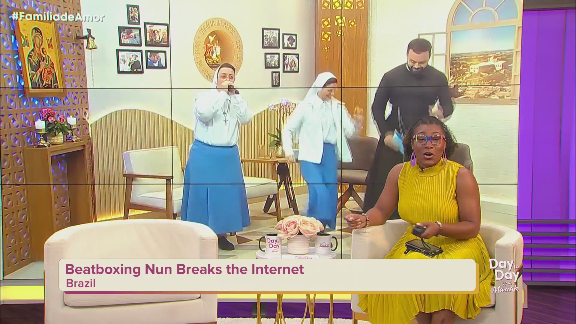 Beatboxing Nun Breaks the Internet | Day to Day with Mariah – WHNT.com