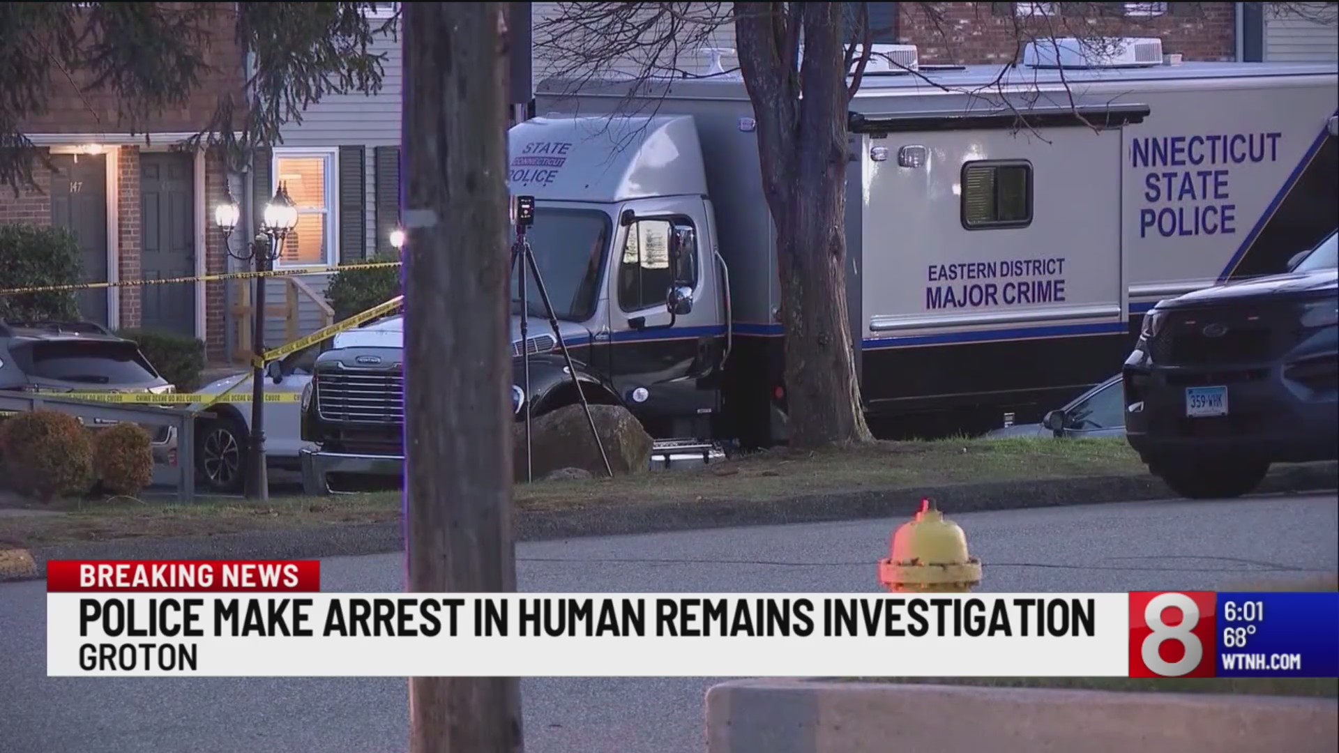 Groton man charged with murder after human remains were found – WTNH.com