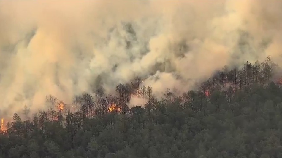 Wildfire grows to 8,500 acres in New Jersey, thousands forced to ...