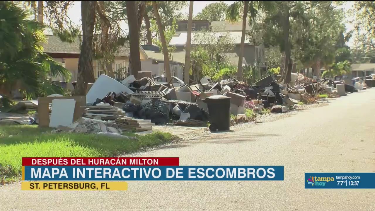 La ciudad de St. Pete lanza mapa interactiva para recolección de ...