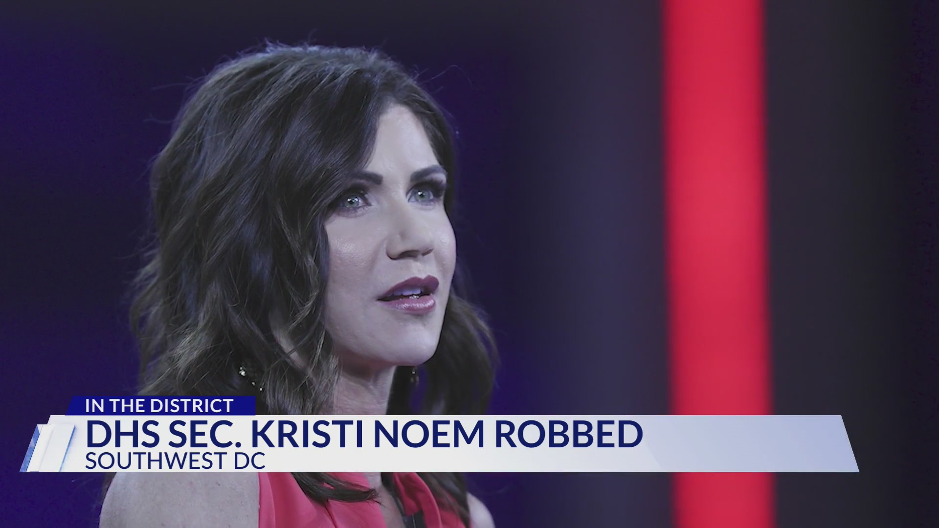 Kristi Noem’s belongings stolen while she was at dinner in DC – DC News ...