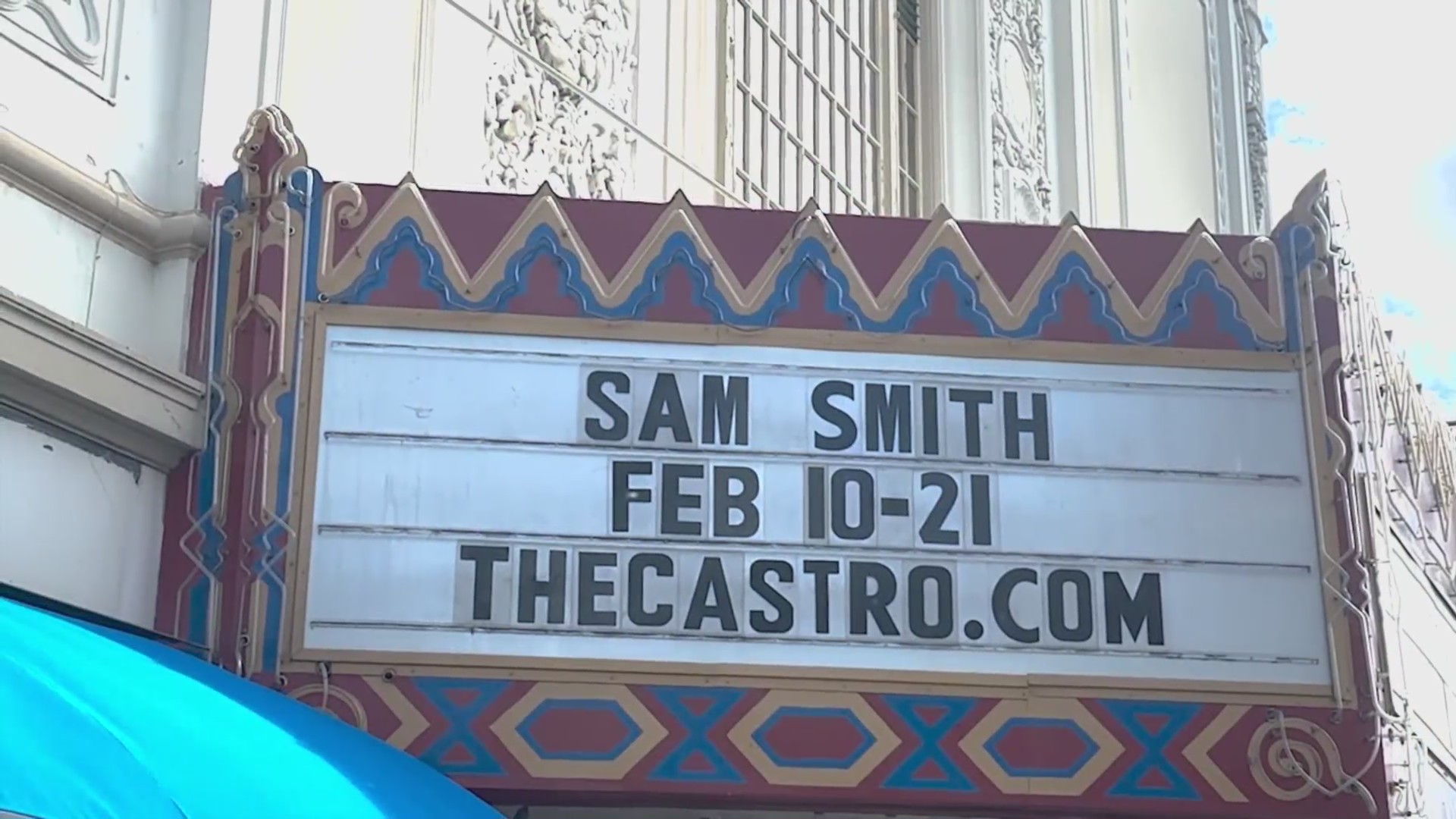 Castro Theatre reopening begins with Sam Smith residency – KRON4