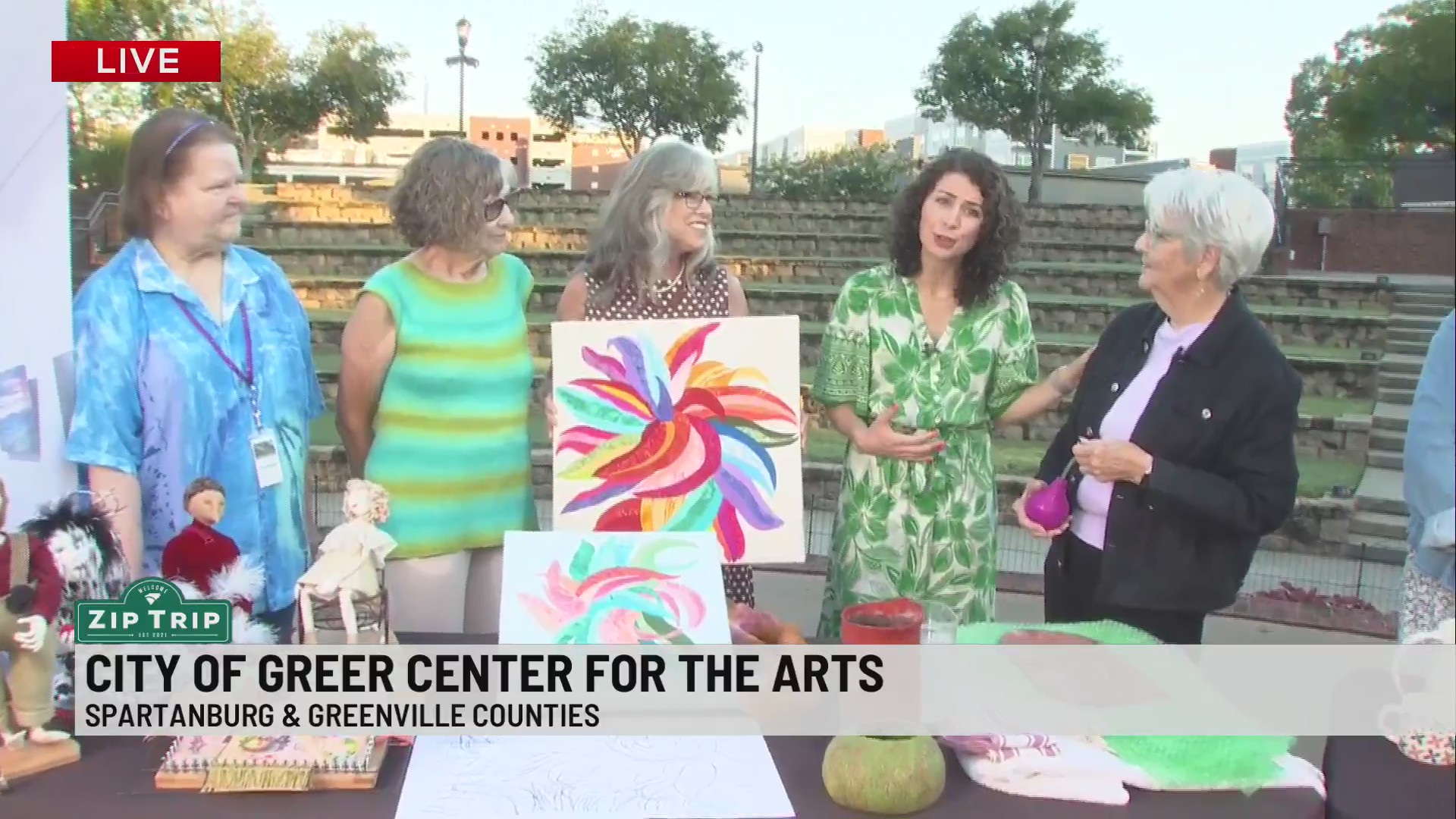 Zip Trip: City of Greer Center for the Arts – WSPA 7NEWS