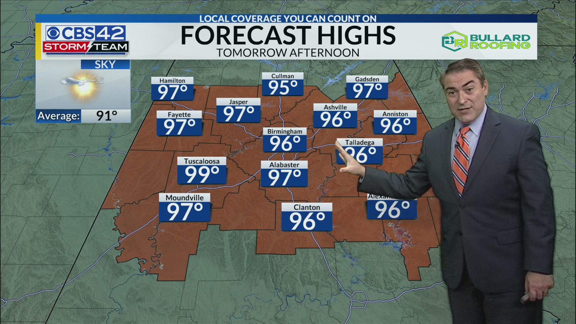 July 11th CBS42 News @ 10pm Weather Update – CBS 42