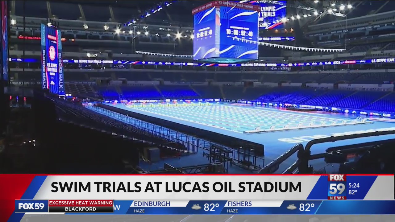 Where the water for Lucas Oil Stadium swim trials came from – Fox 59