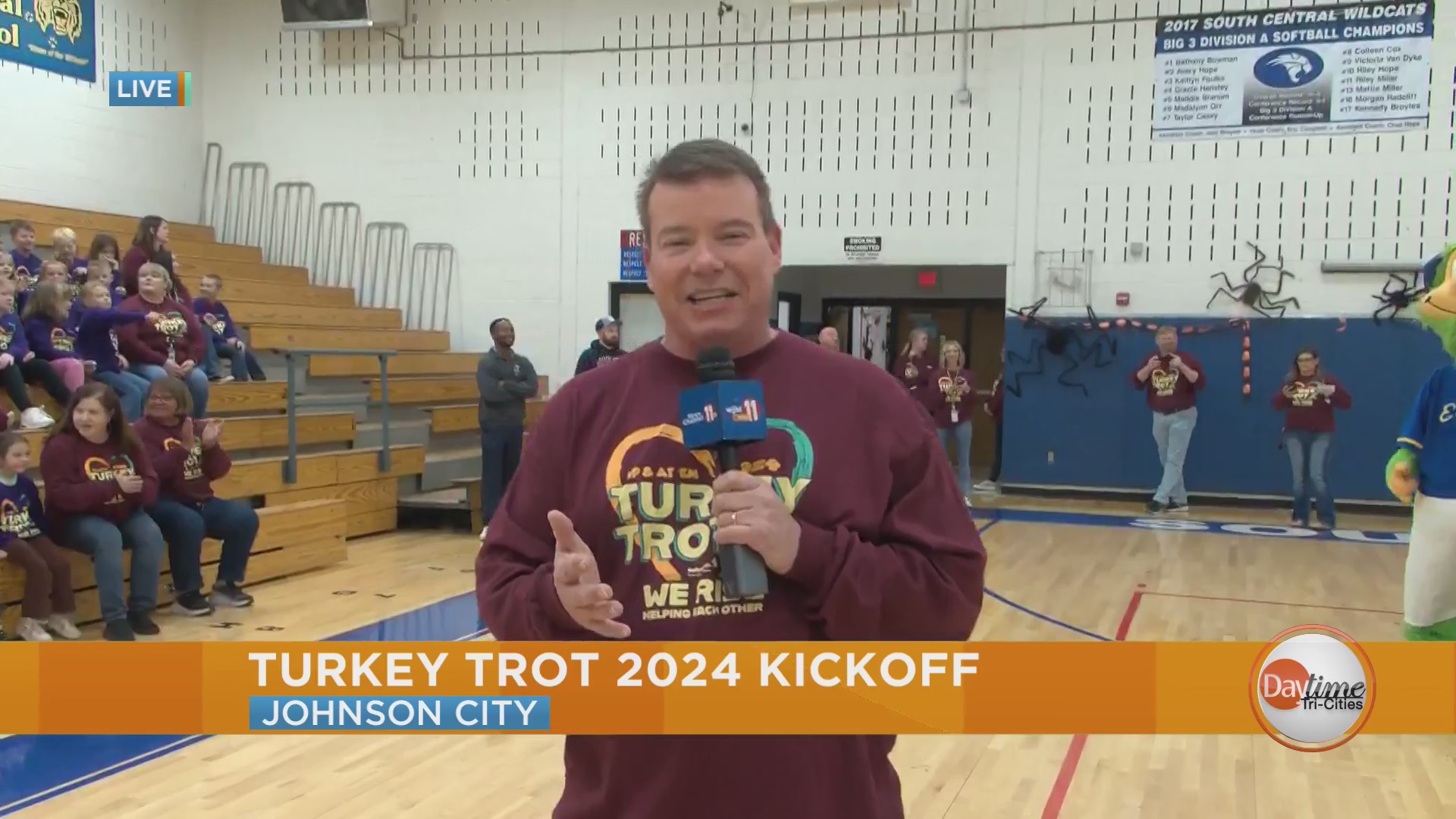 Daytime LIVE: Up & At ‘Em Turkey Trot Kick-Off – WJHL | Tri-Cities News ...