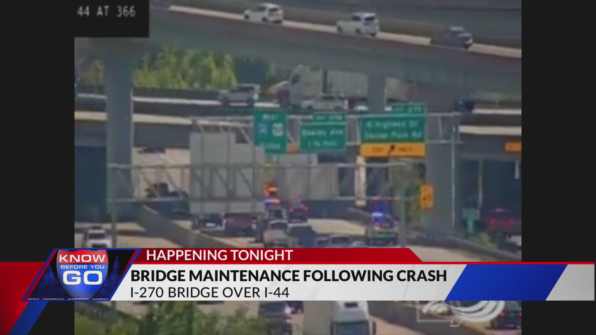 Bridge maintenance underway following tractor-trailer accident – FOX 2