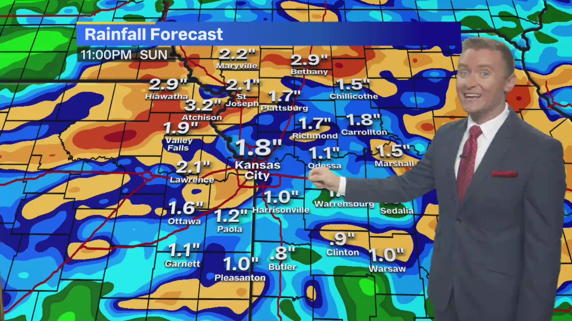 Friday evening forecast – FOX 4 Kansas City WDAF-TV | News, Weather, Sports