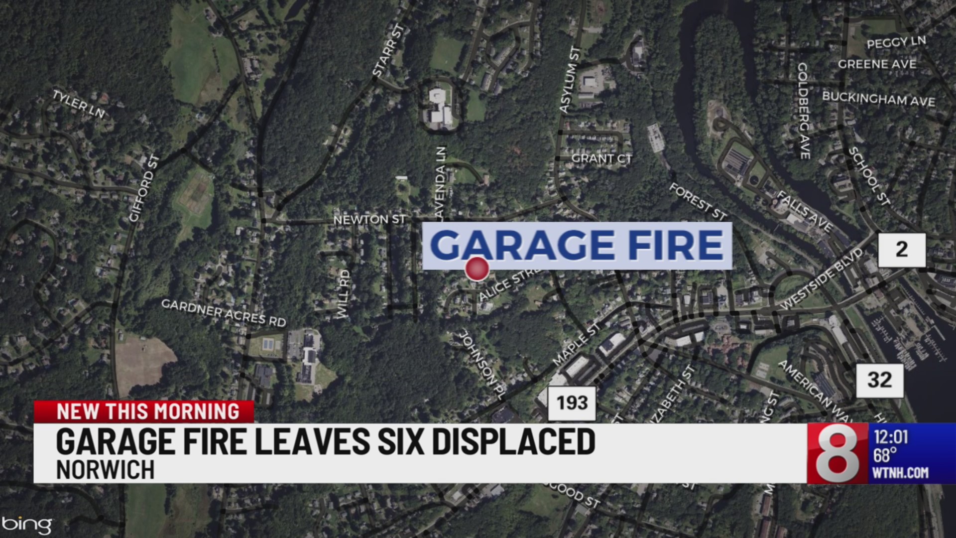 6 displaced after house fire in Norwich – WTNH.com