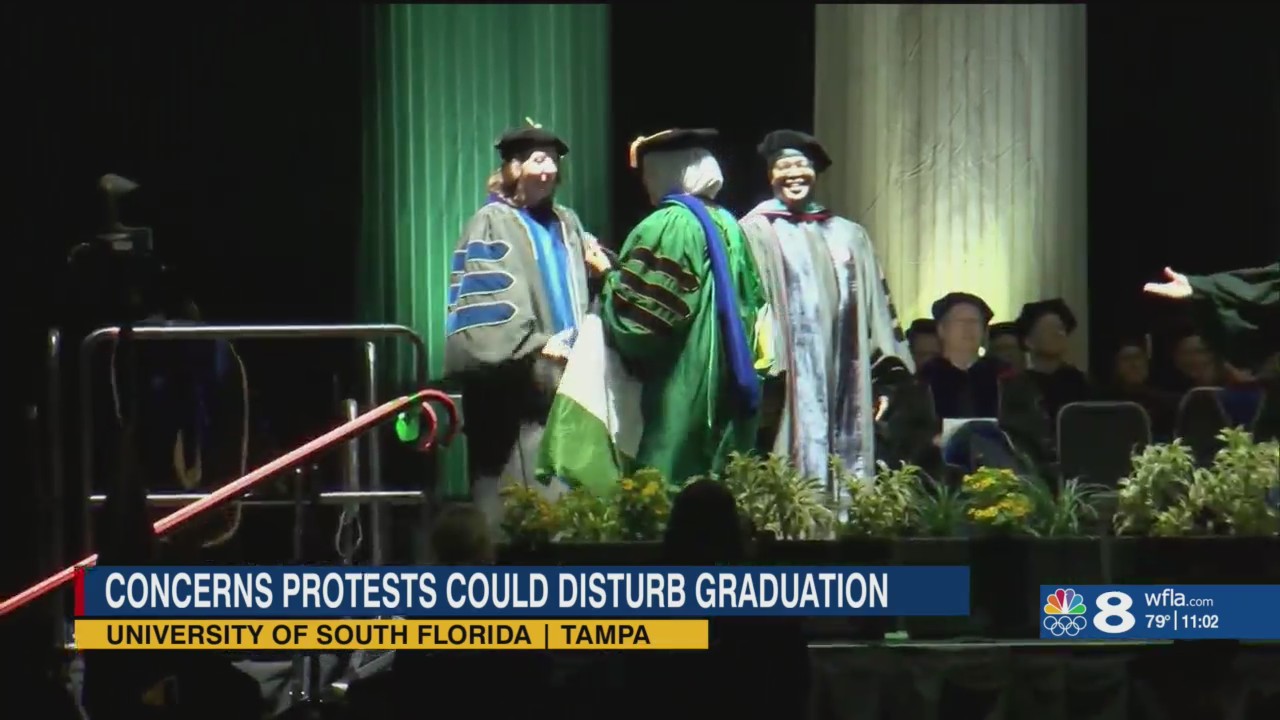 Concerns protests could disturb USF graduation – WFLA