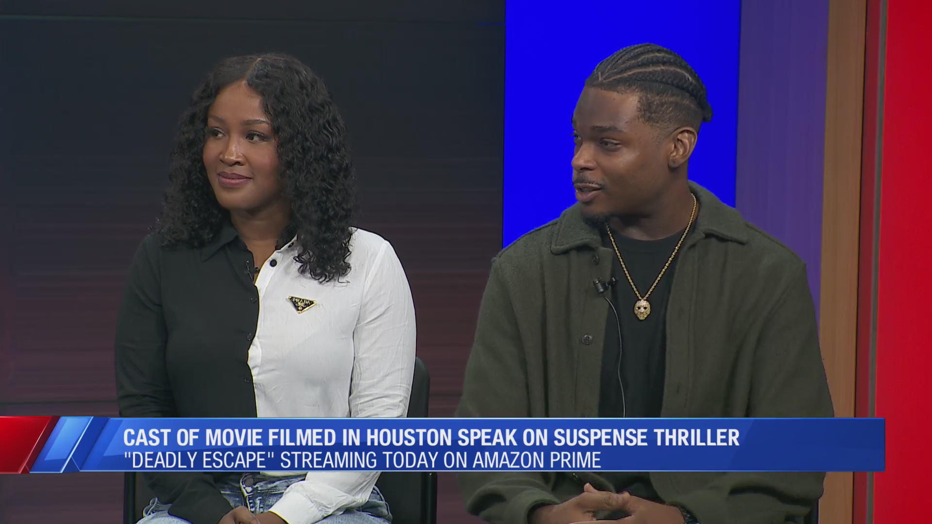 Streaming on Amazon Prime, “Deadly Escape” with Houston stars Dakarai ...