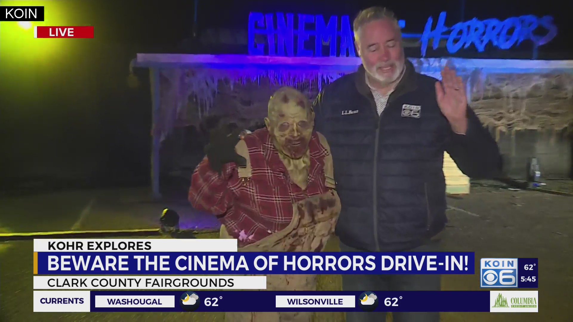 Kohr Explores: Get scared at the Cinema of Horrors Drive-In – KOIN.com
