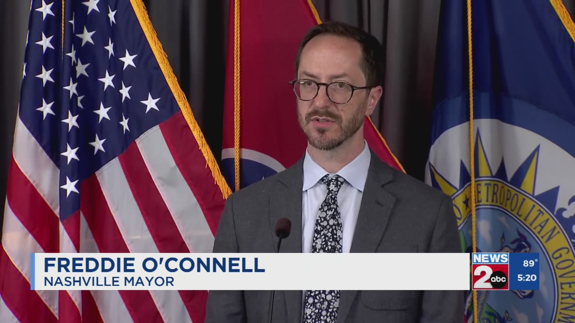 Nashville Mayor Freddie O’Connell speaks on budget approval – WKRN News 2