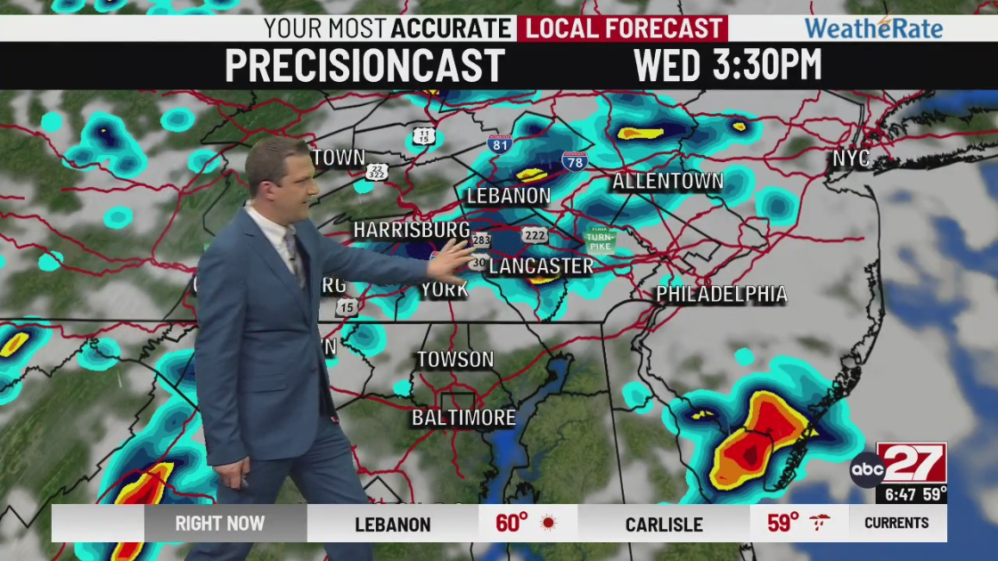 Brett’s Monday Morning Daybreak Forecast – ABC27