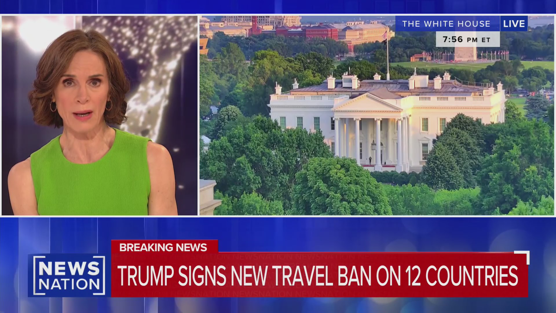 Trump announces travel ban affecting a dozen countries | Elizabeth ...