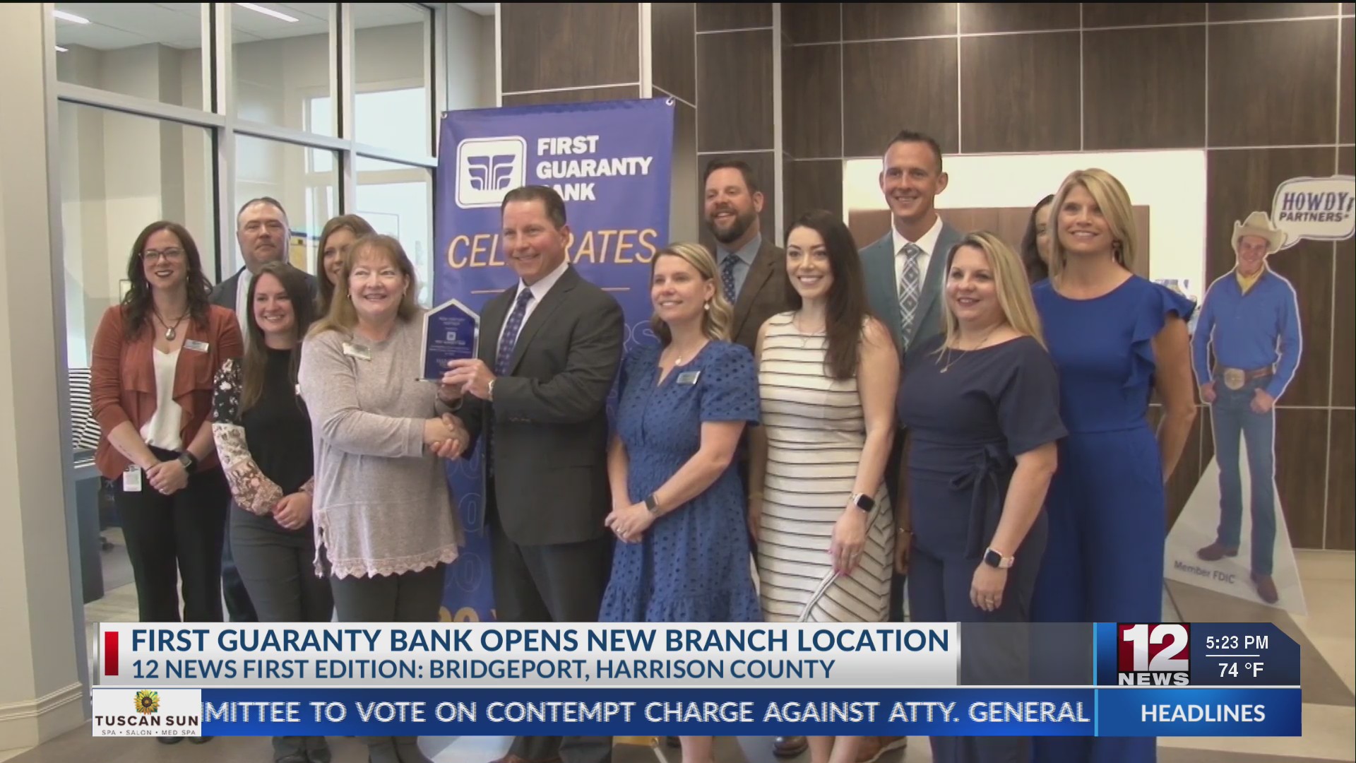 First Guaranty Bank opens new branch location in north central West ...