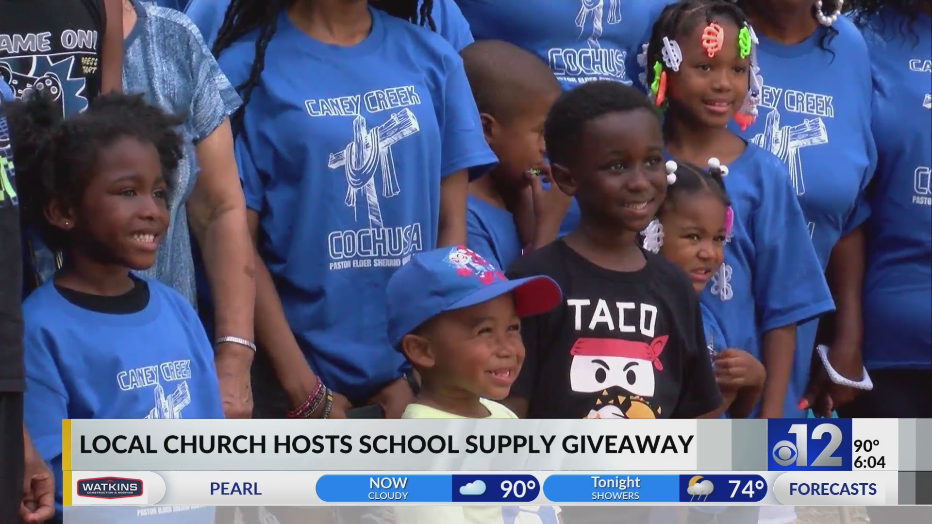 Jackson church holds school supply giveaway – WJTV