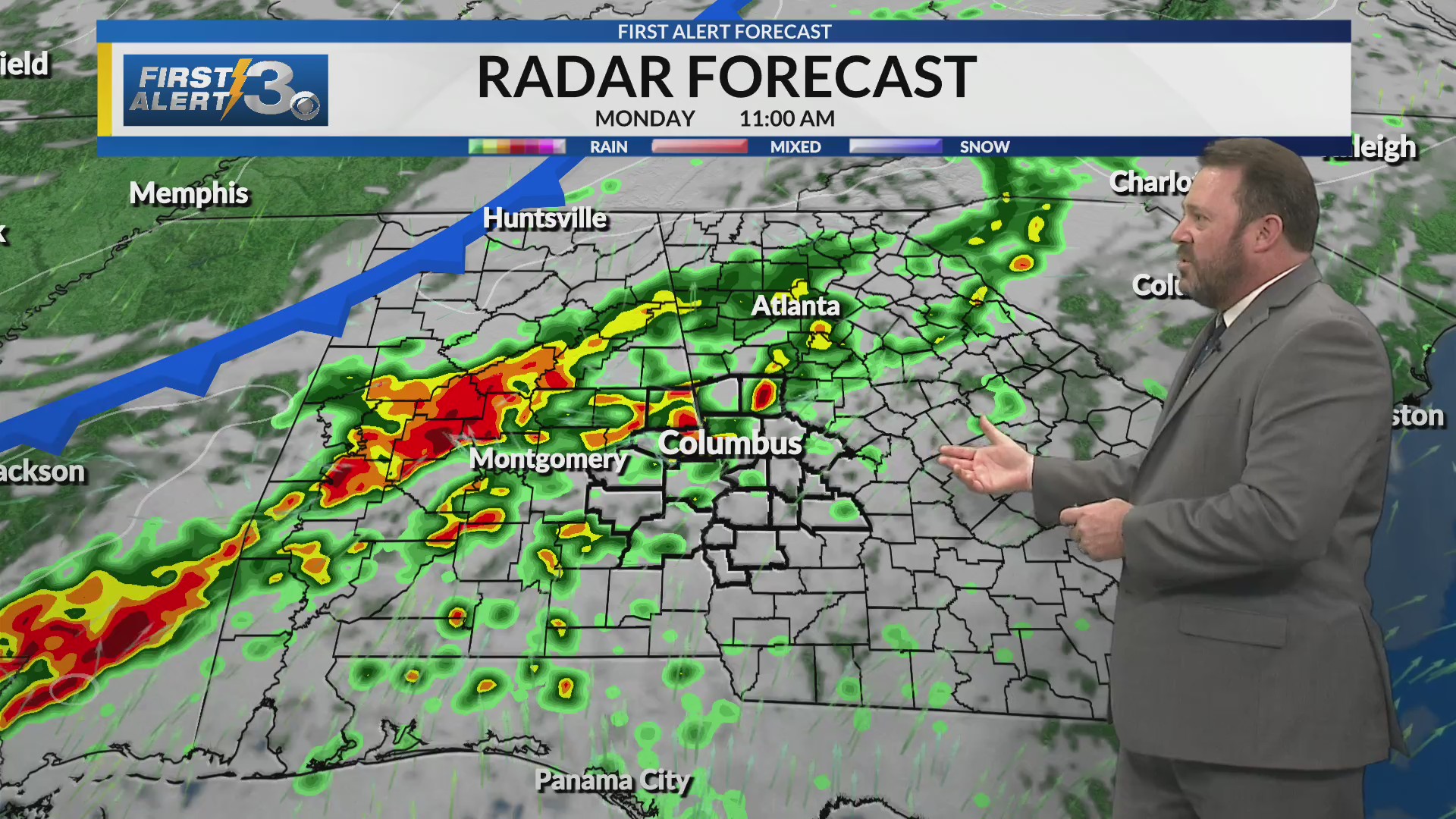 Saturday PM Forecast – WRBL
