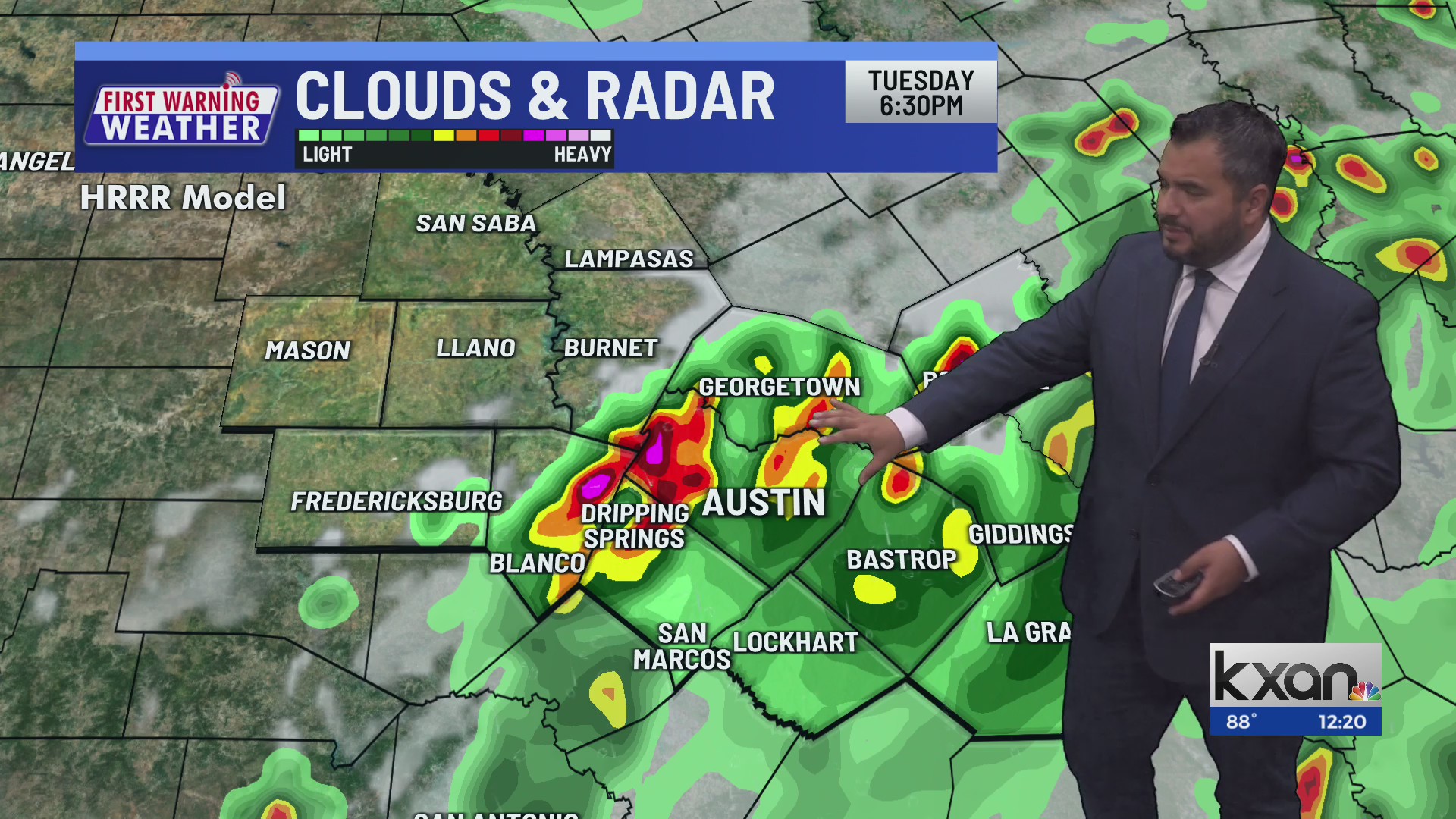 First Warning Weather Noon Forecast with Meteorologist Freddy Vela ...
