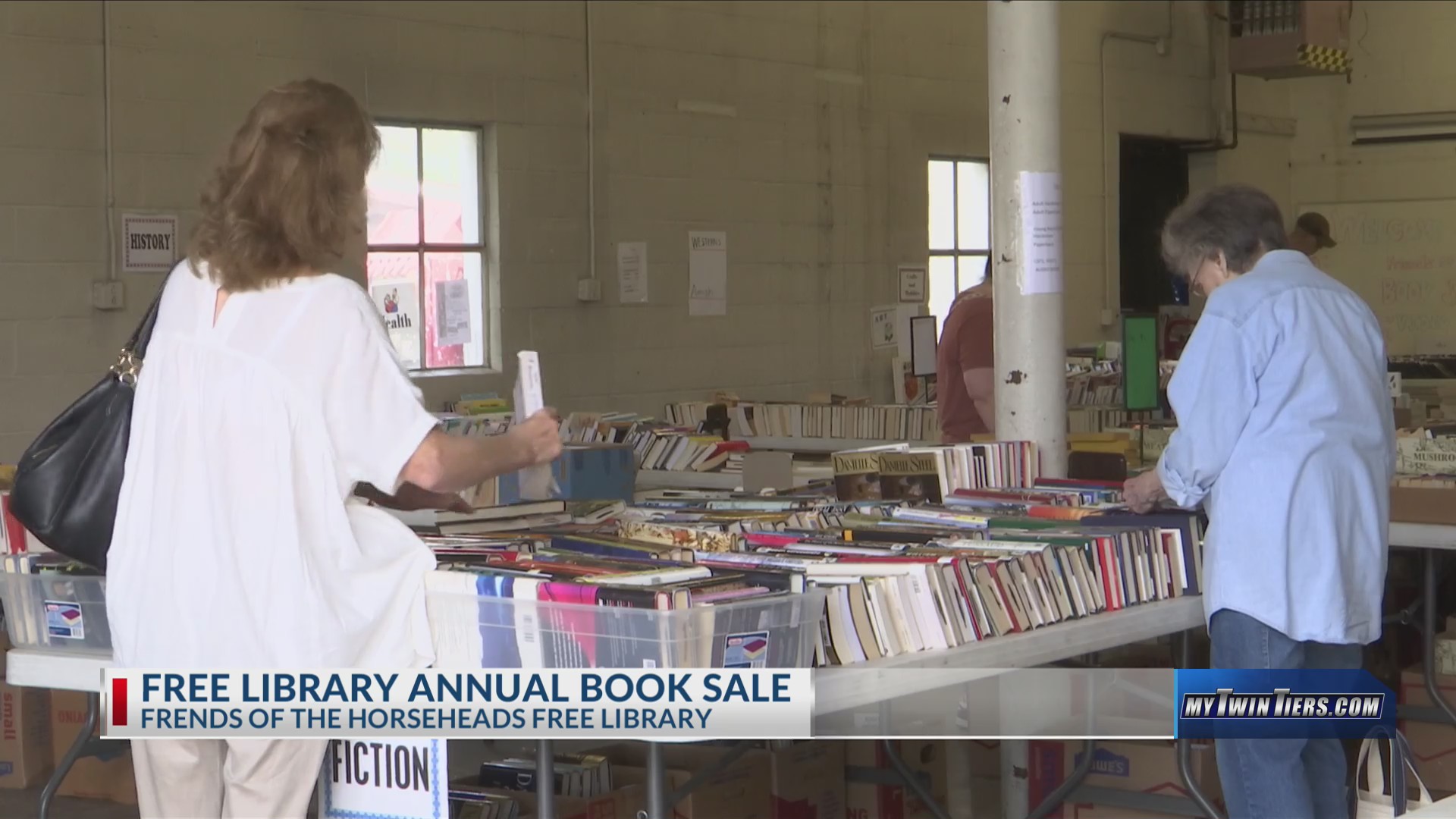 Horseheads Free Library hosts annual book sale this week – WETM ...