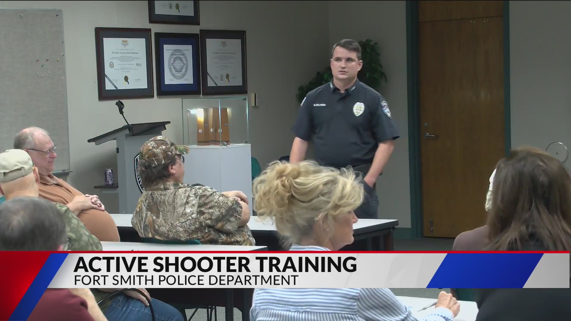 Active shooter training held at Fort Smith Police Department – KNWA FOX24