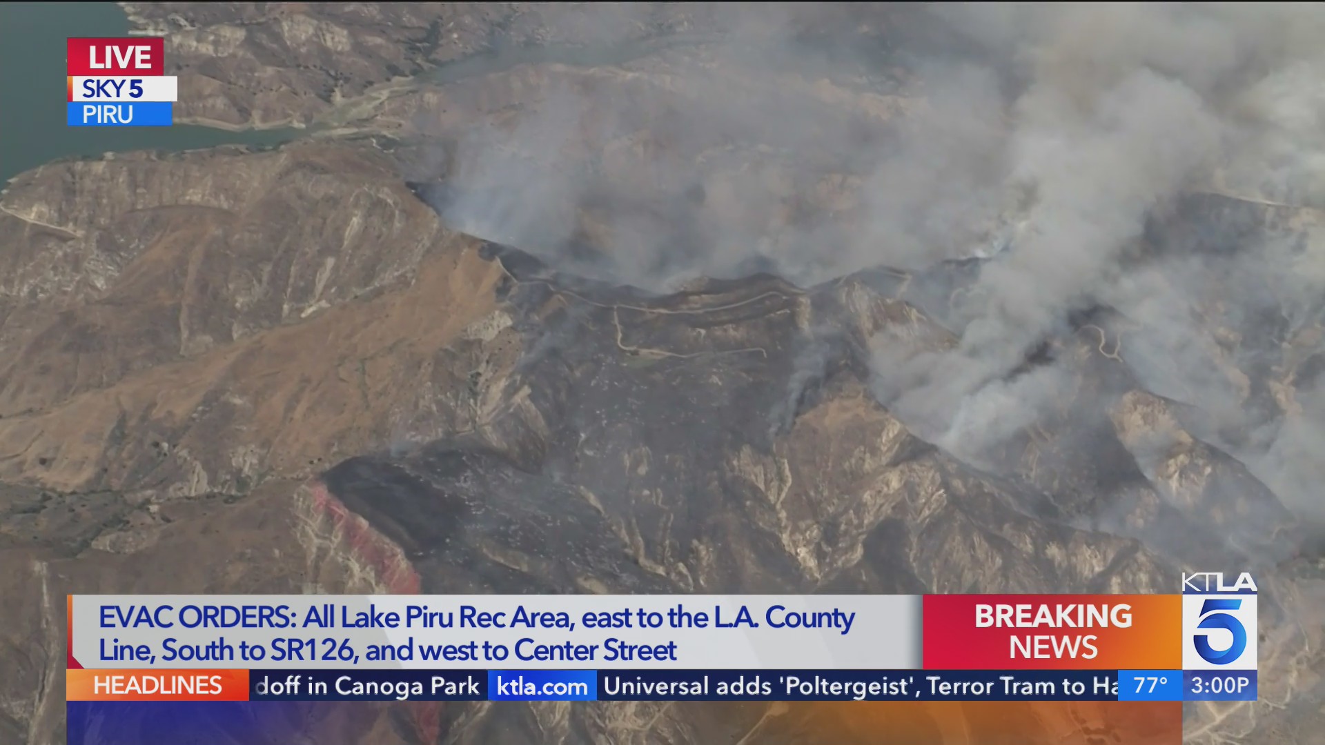 Canyon Fire scorches Ventura County, forces evacs – KTLA