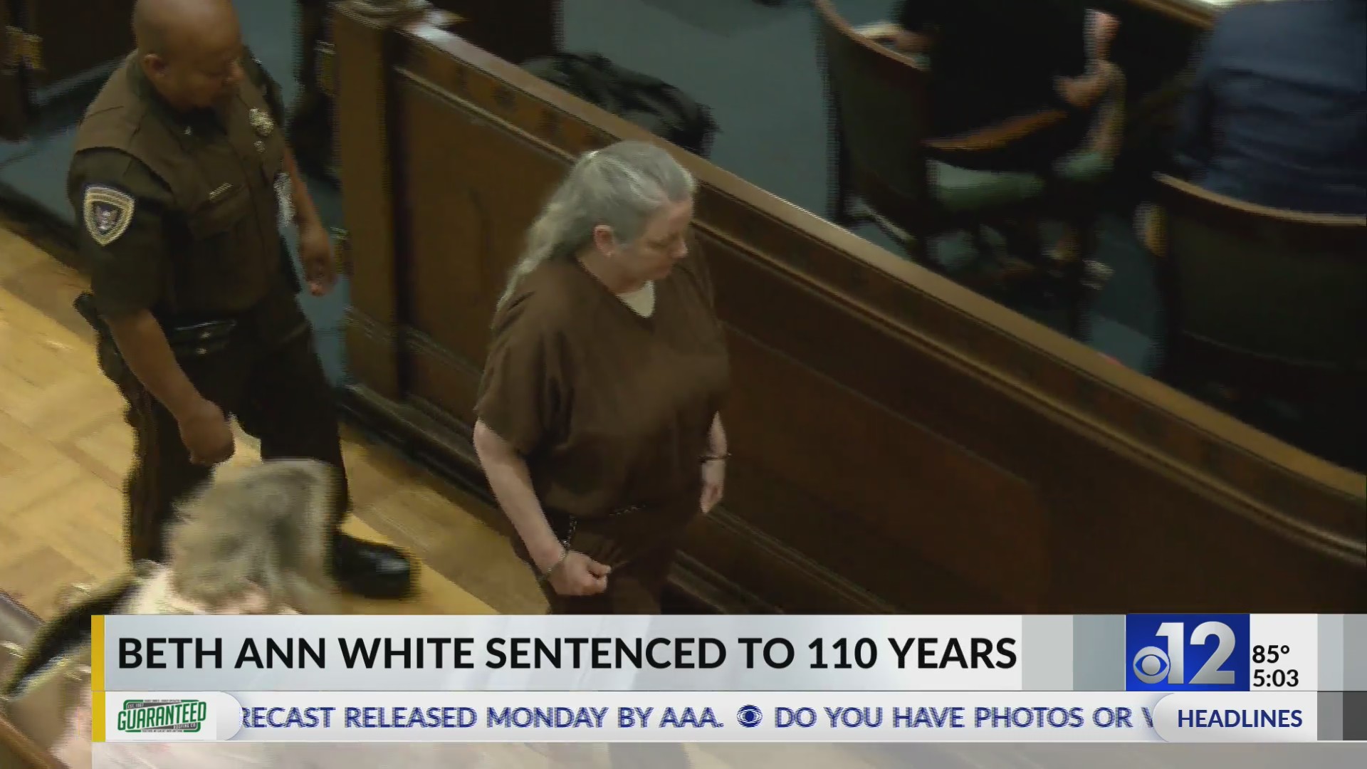 Beth Ann White sentenced in DUI crash that killed mother, son – WJTV