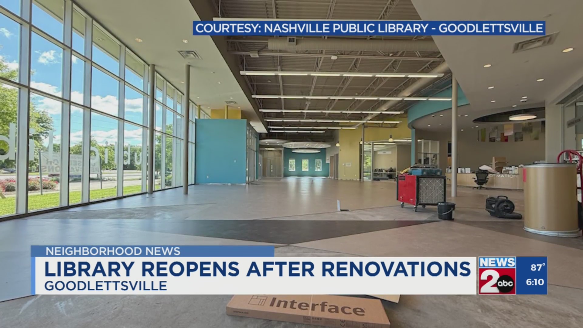 Nashville Public Library Goodlettsville Branch reopens after ...