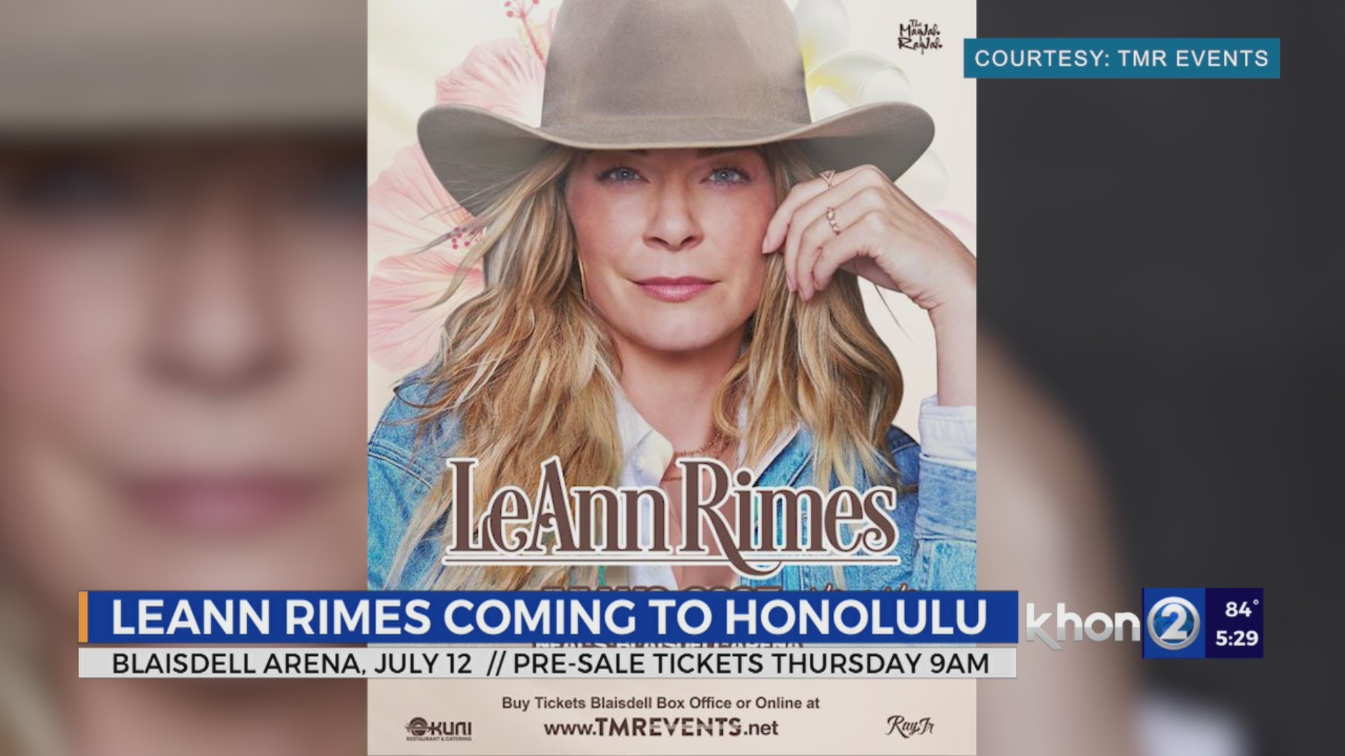 Country superstar LeAnn Rimes coming to Honolulu – KHON2
