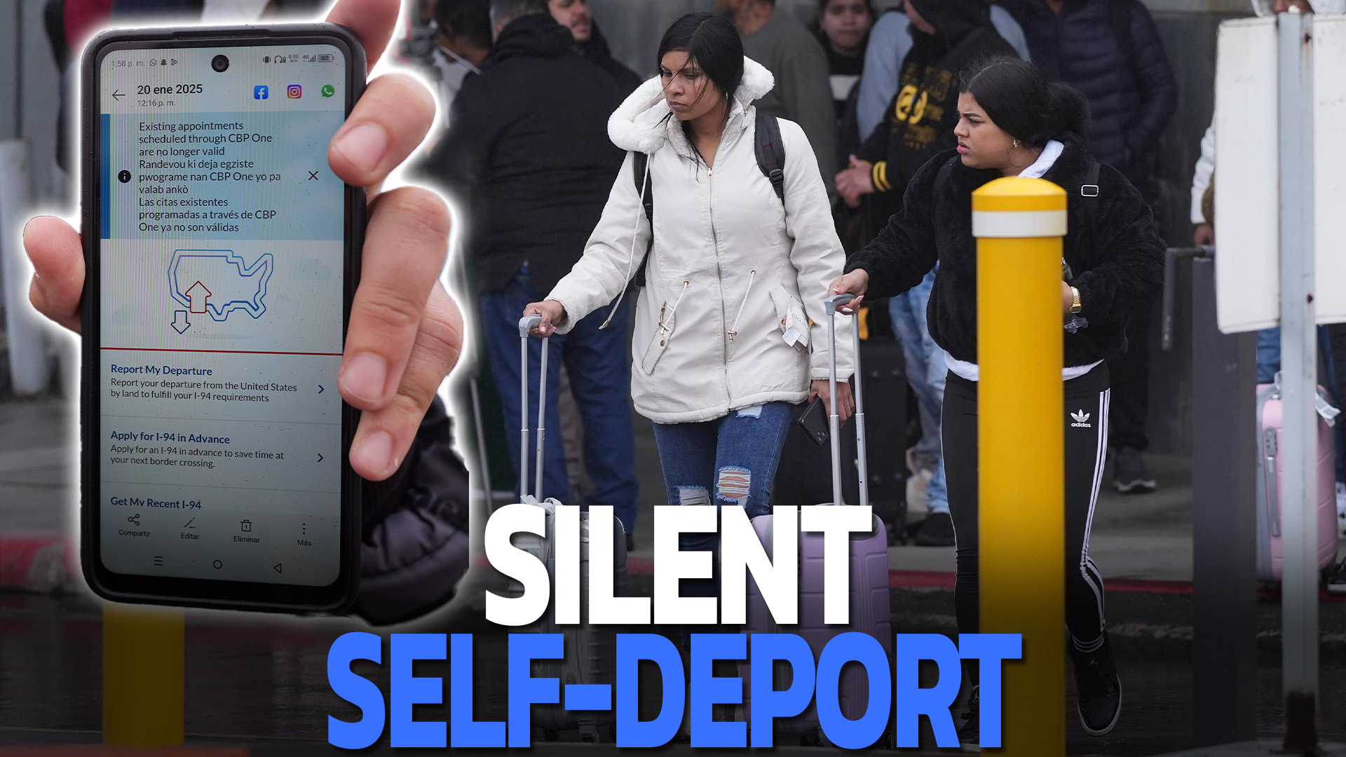 QUIET EXITS: Migrants Choosing SELF-DEPORTATION Under Trump’s ...