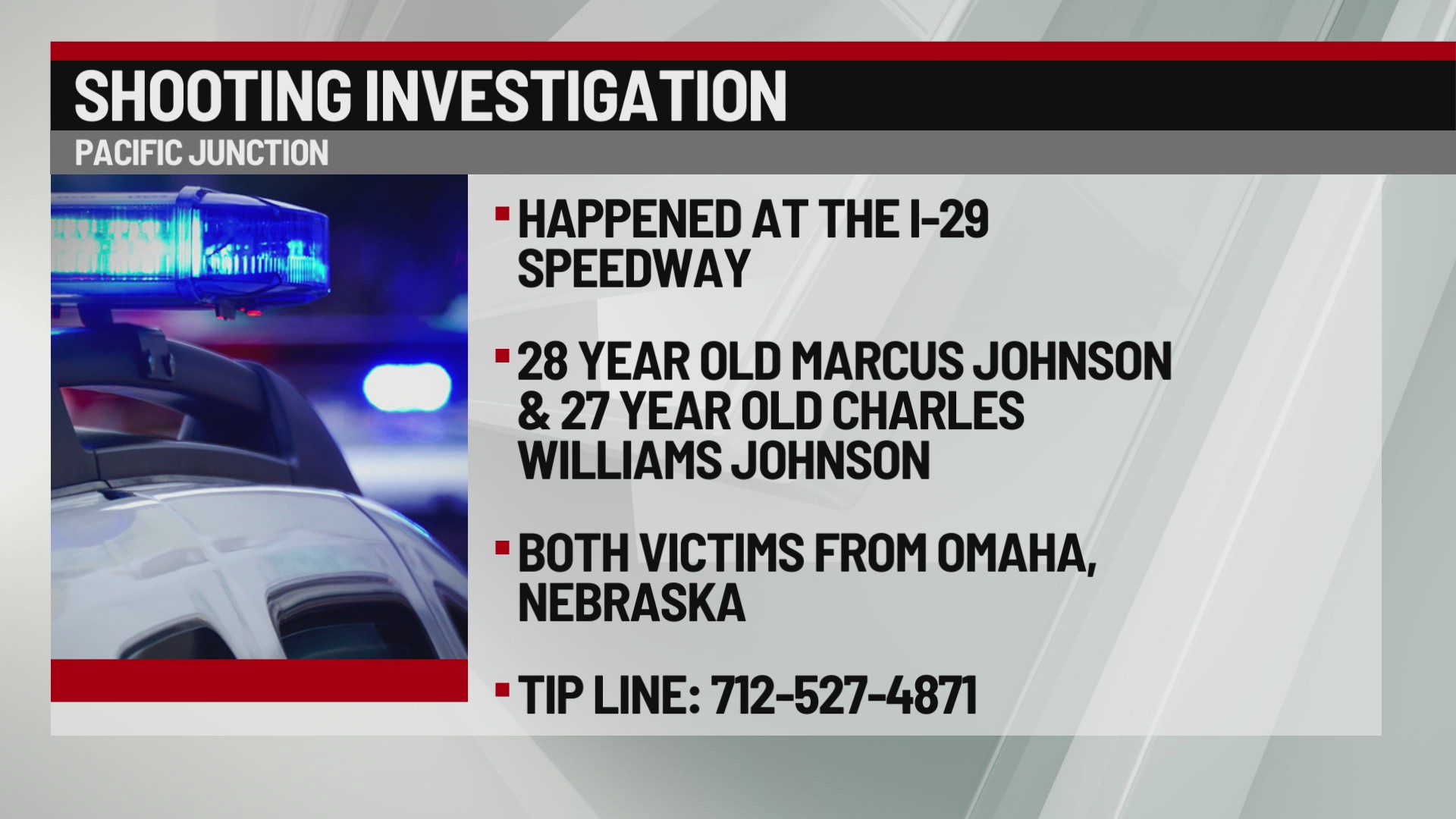 Police investigate Saturday shooting in Pacific Junction – who13.com