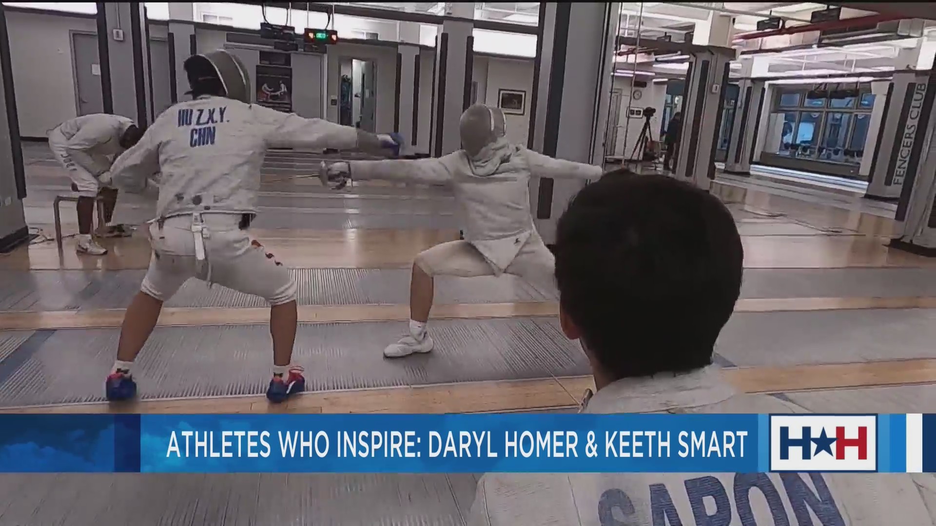 Athletes Who Inspire: Fencing Olympians Daryl Homer & Keeth Smart ...