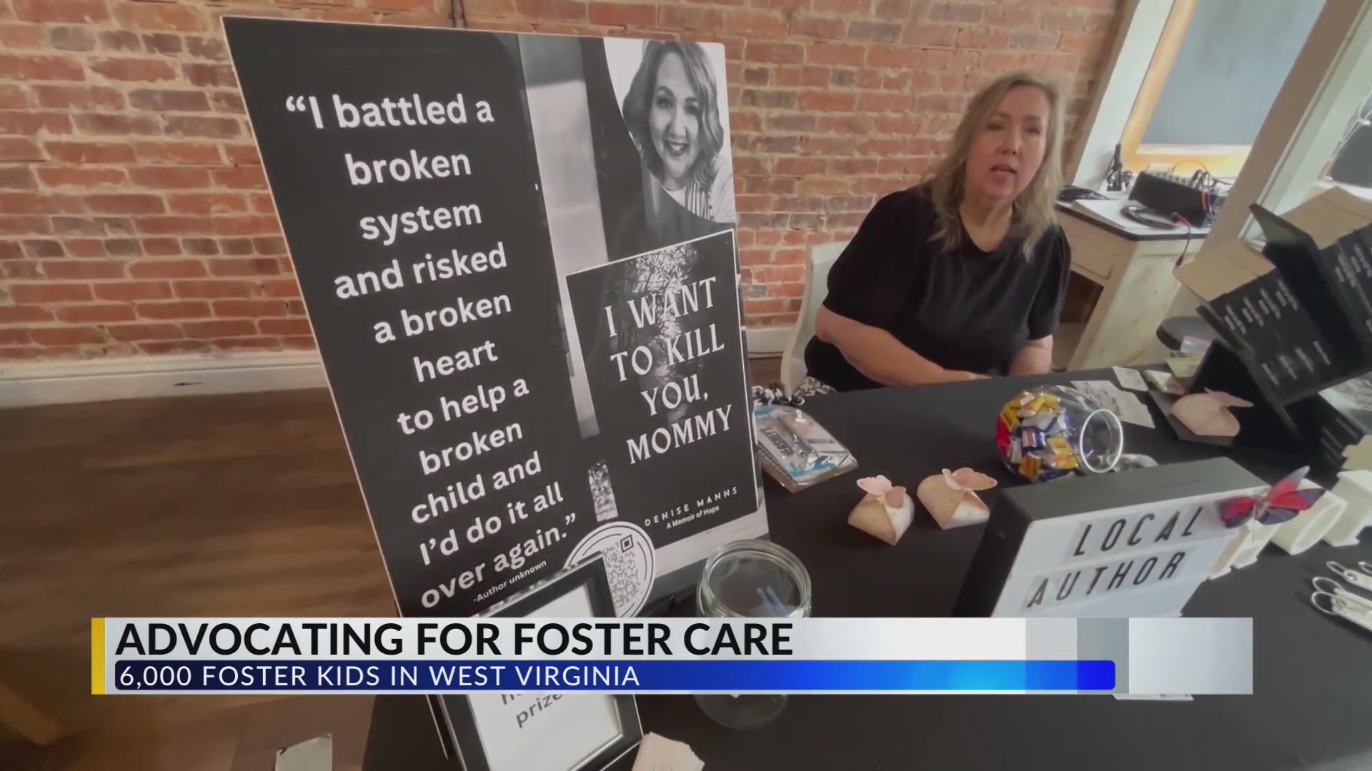 Author advocates for foster care improvements in WV – WBOY.com