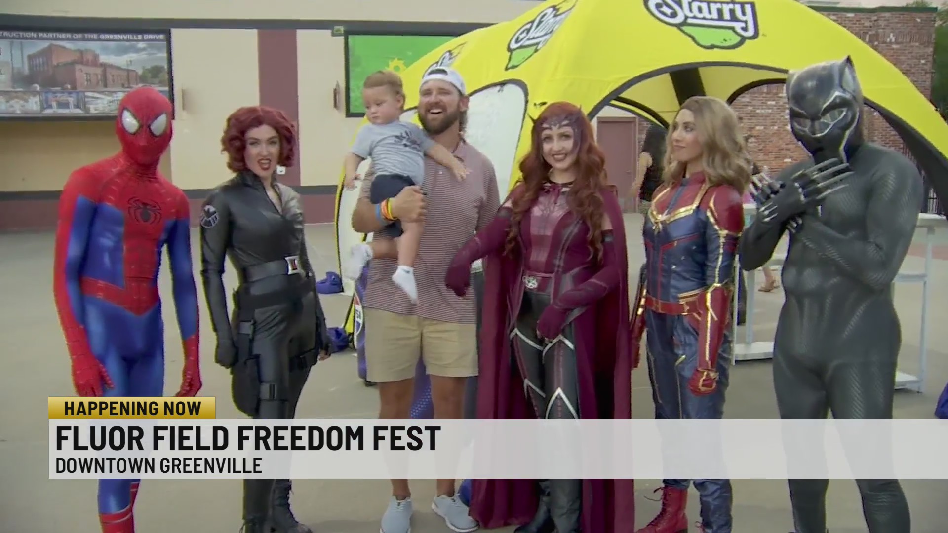 Fluor Field Freedom Fest in downtown Greenville – WSPA 7NEWS