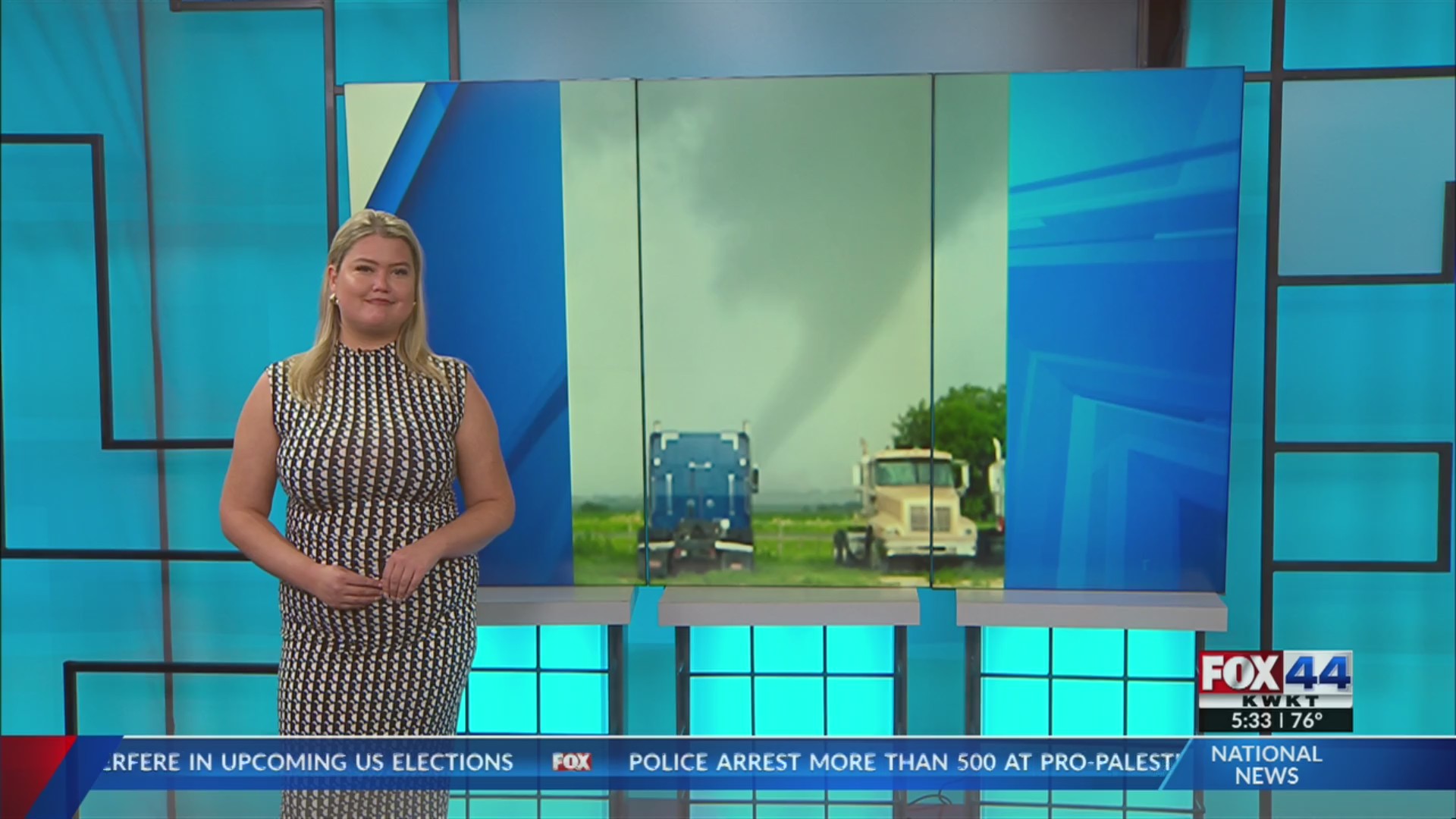 Tornado damage seen in Birome – KWKT – FOX 44