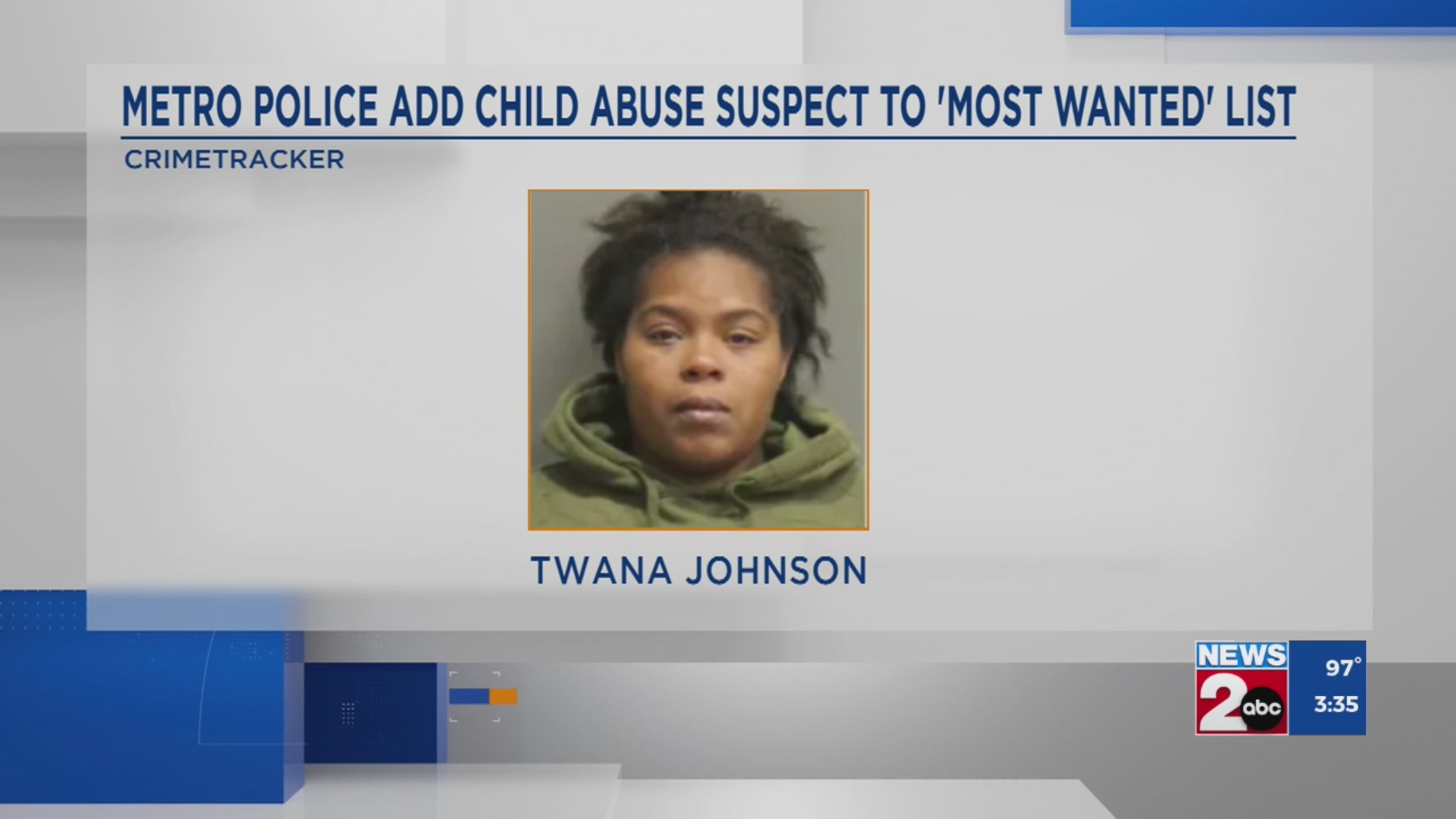 Nashville, TN police add child abuse suspect to list of ‘Most Wanted ...