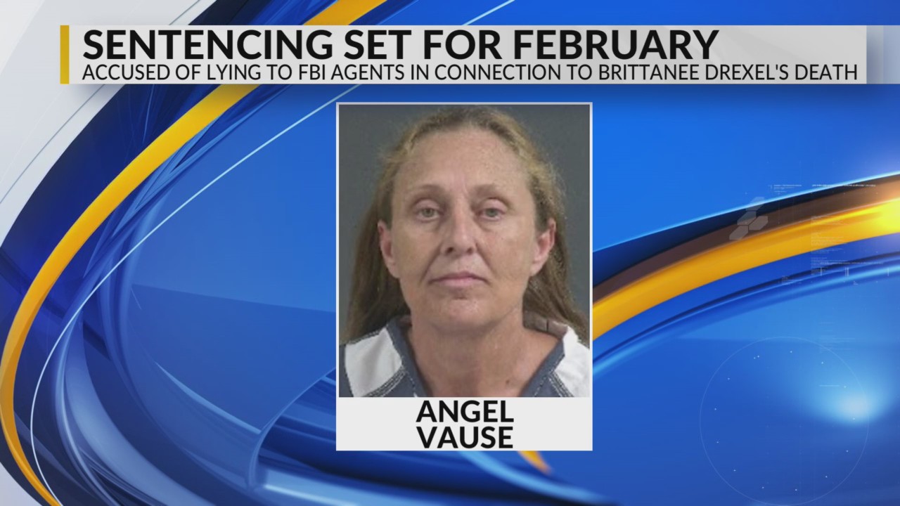Angel Vause to be sentenced Feb. 13 for lying to FBI during Brittanee ...