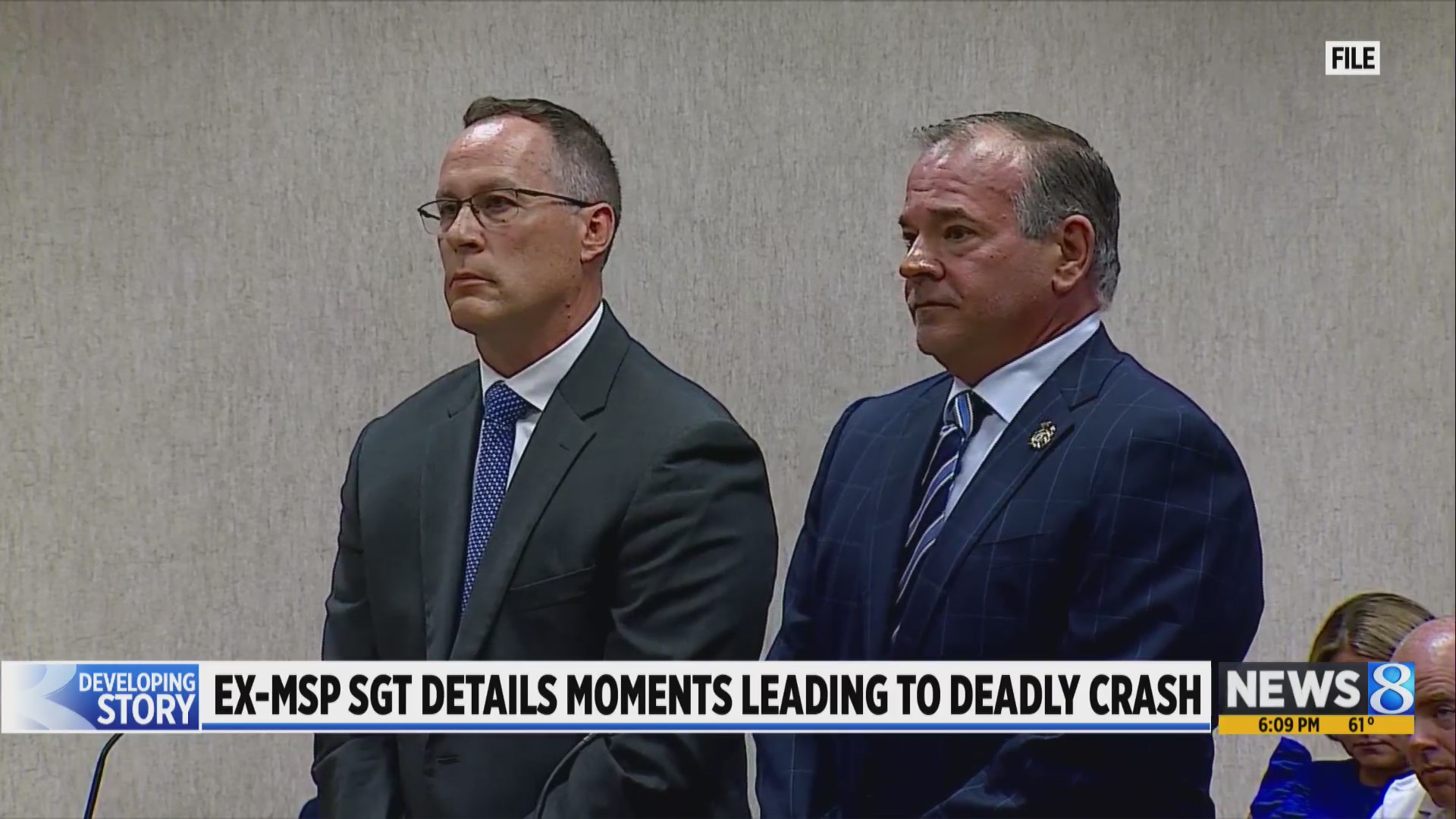 Ex-MSP sgt details moments leading to deadly crash – WOODTV.com
